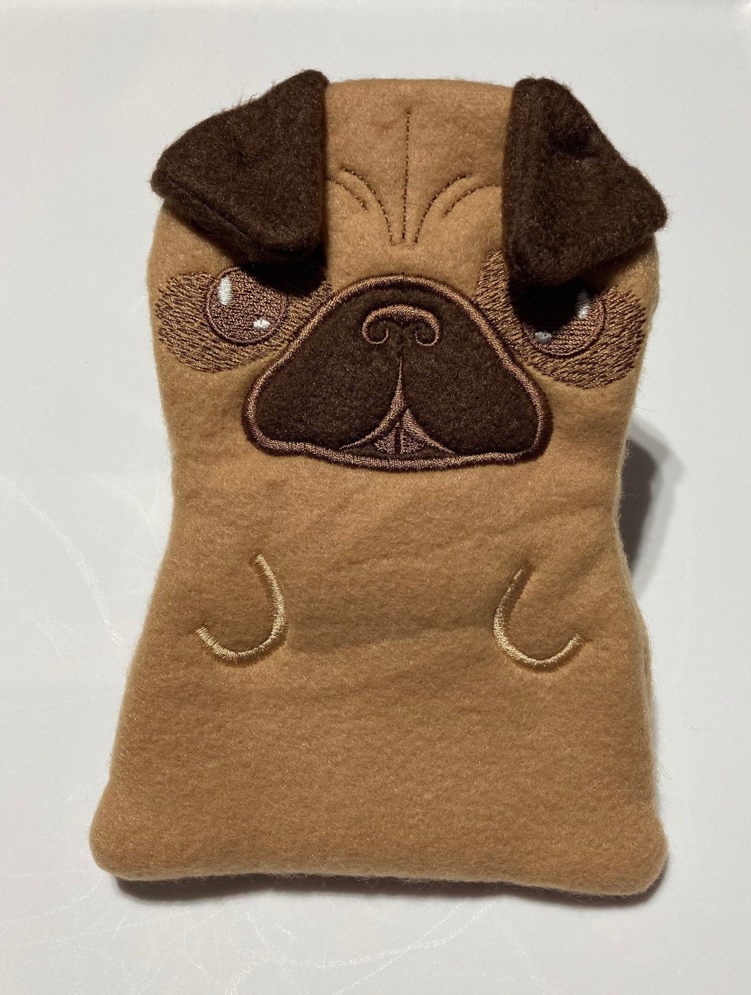 Fawn Pug Dog Zippered Purse Clutch Pouch Gift Bag Coin Credit Card - Etsy