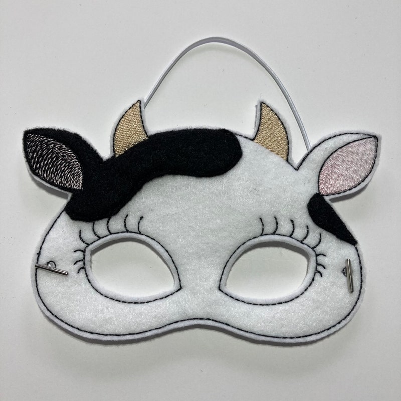 Cow Mask - Etsy
