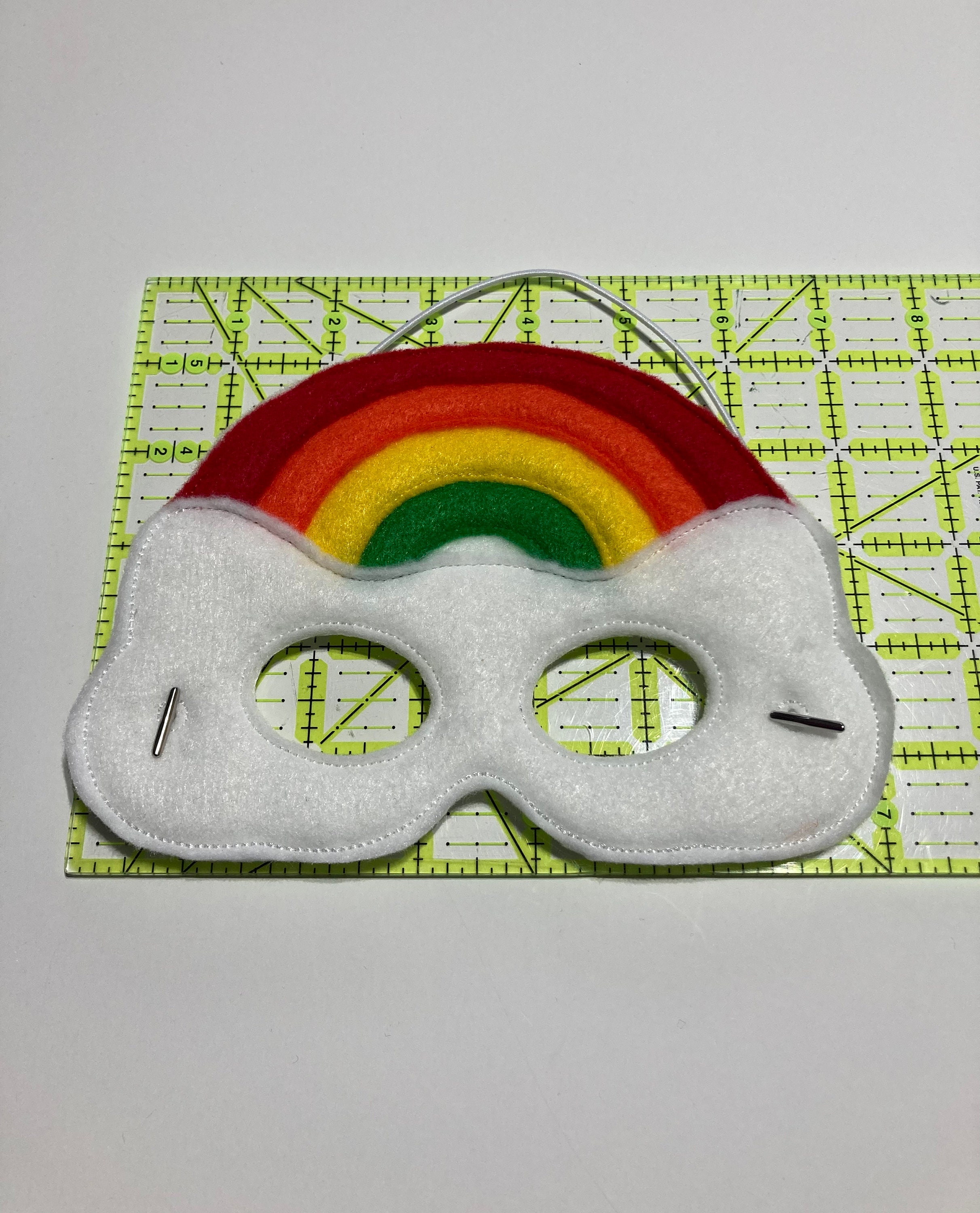 Rainbow Cloud Dress Up/pretend Play Mask Halloween Costume - Etsy