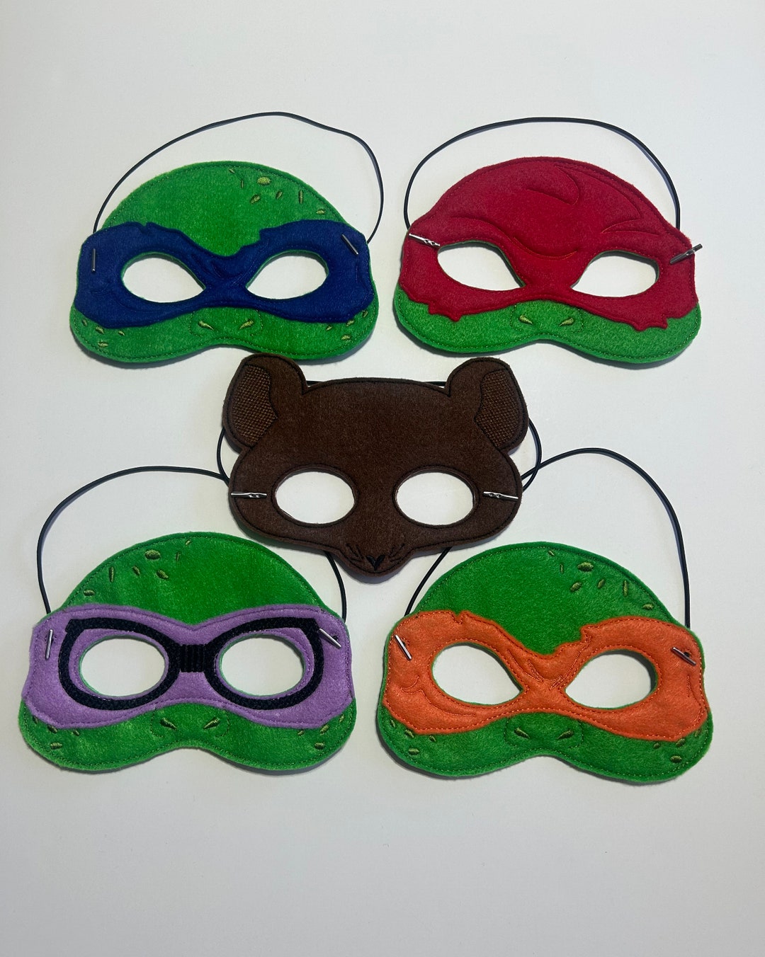 Youth Size Turtle Hero Dress Up/pretend Play Mask Costume Halloween ...