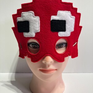 Arcade Ghosts Dress Up/pretend Play Mask Costume Halloween Birthday ...