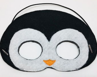 Felt Penguin Mask for Kids - Etsy
