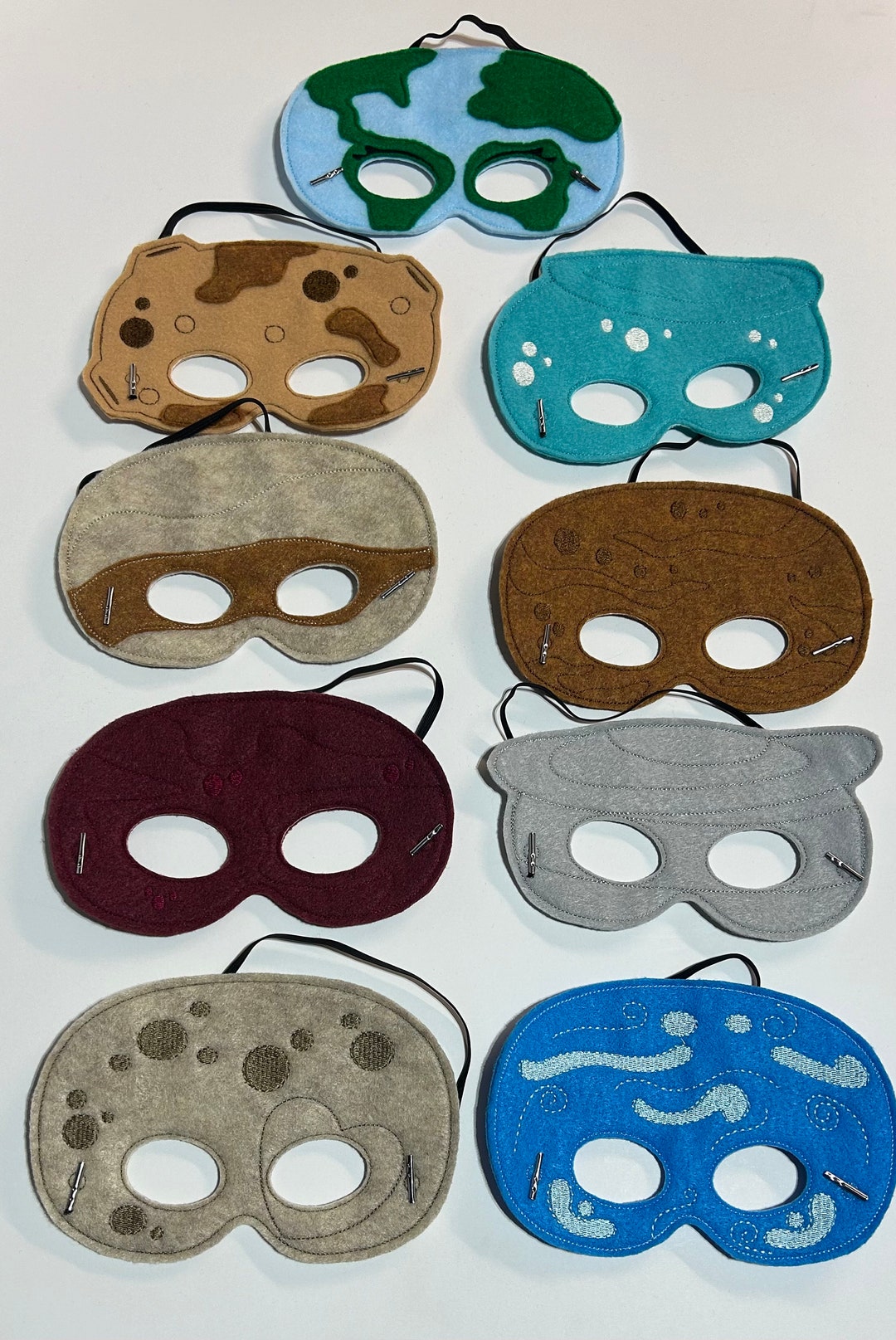 Youth Planet Dress Up/pretend Play Mask Costume Halloween Birthday ...