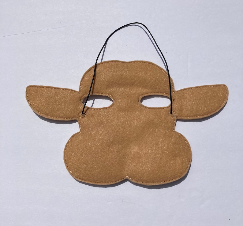 Felt Camel Mask: Embroidered Animal Costume, Party Favors - Etsy