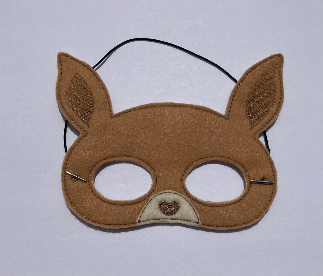 Kangaroo Dress Up/pretend Play Mask Costume Halloween Birthday Party ...