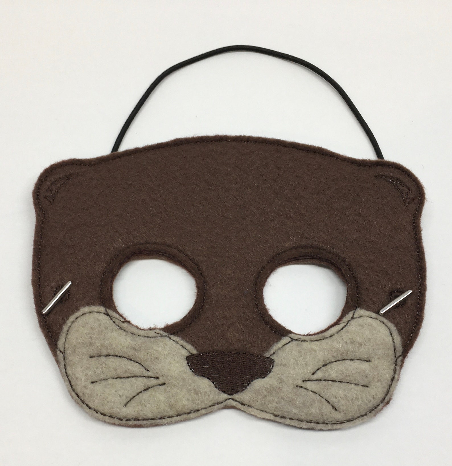 Otter Dress Up/pretend Play Mask Halloween Costume Halloween - Etsy