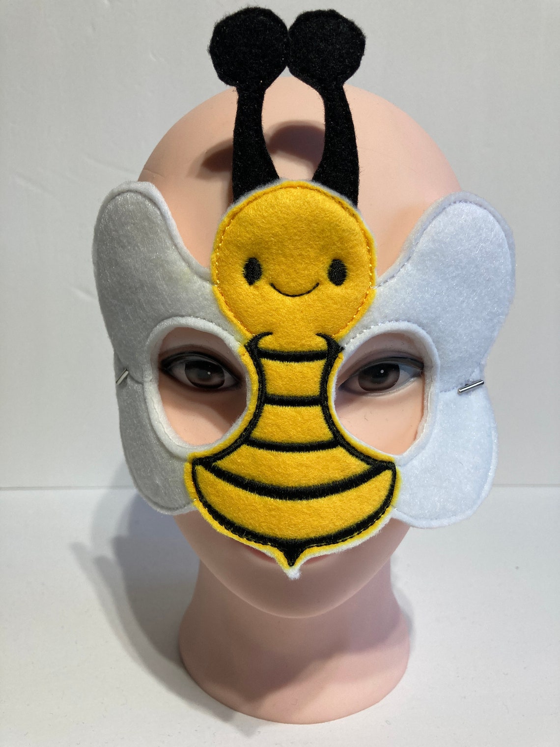 Bee Insect Dress Up/pretend Play Mask Costume Halloween Birthday Party ...