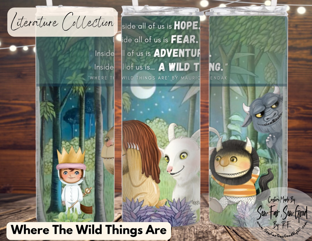 Where the Wild Things Are, Literature Collection: Tumbler Wrap, Digital ...