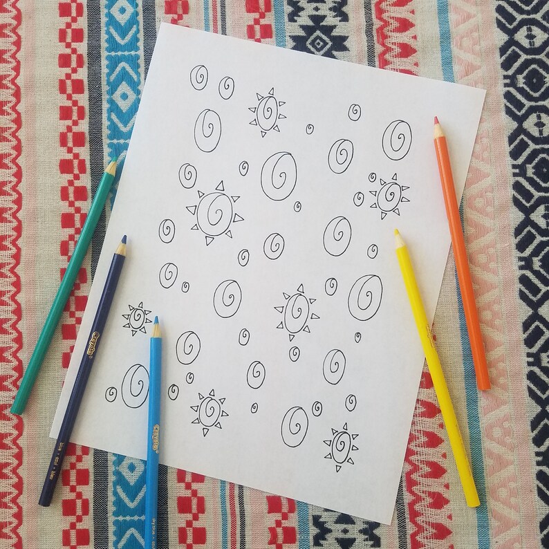 Printable Sunshine Coloring Pages, Adult and Kid Coloring Sheets, You ...