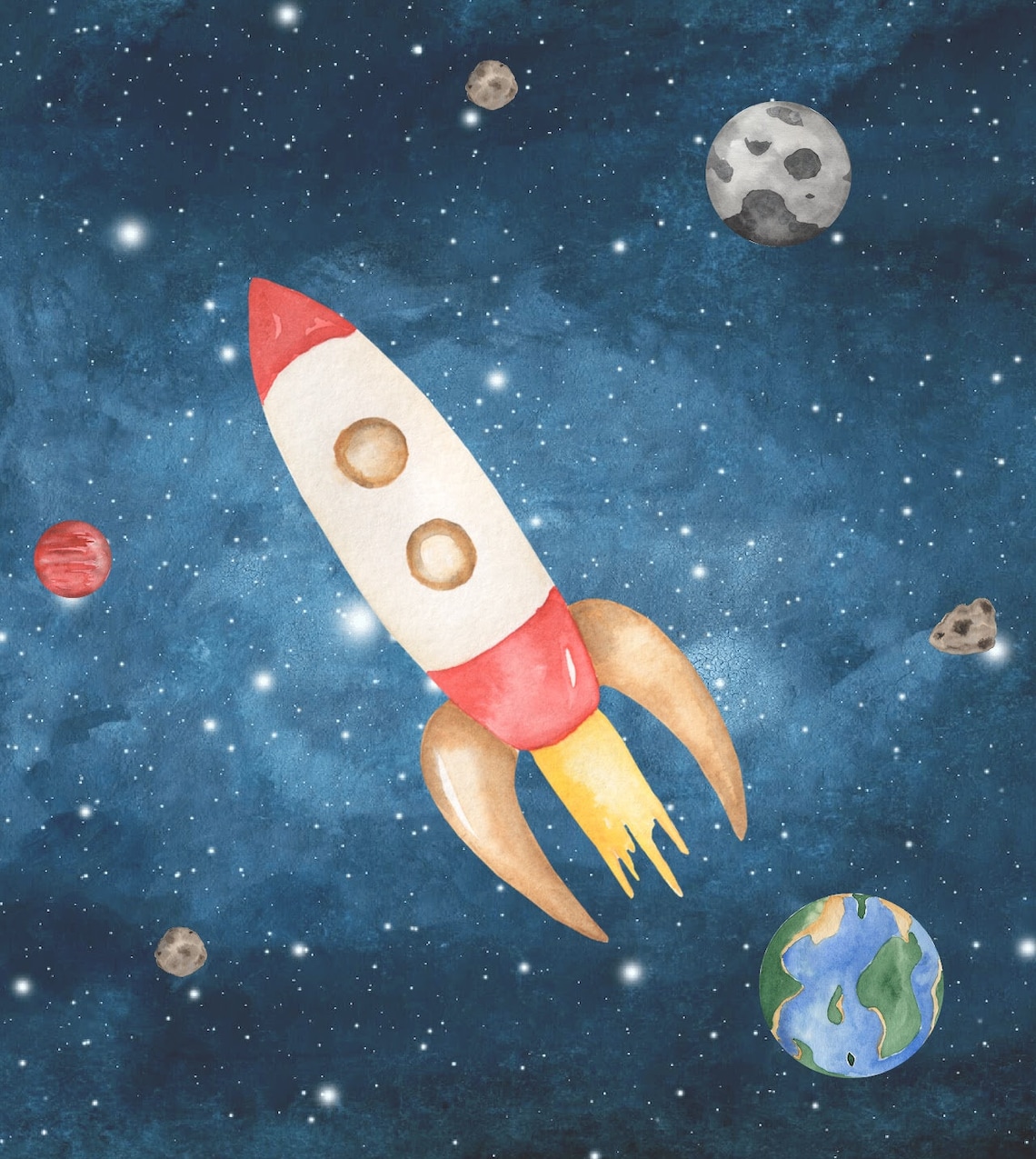 Space Prints Set of 3 Space Prints Personalised Space - Etsy