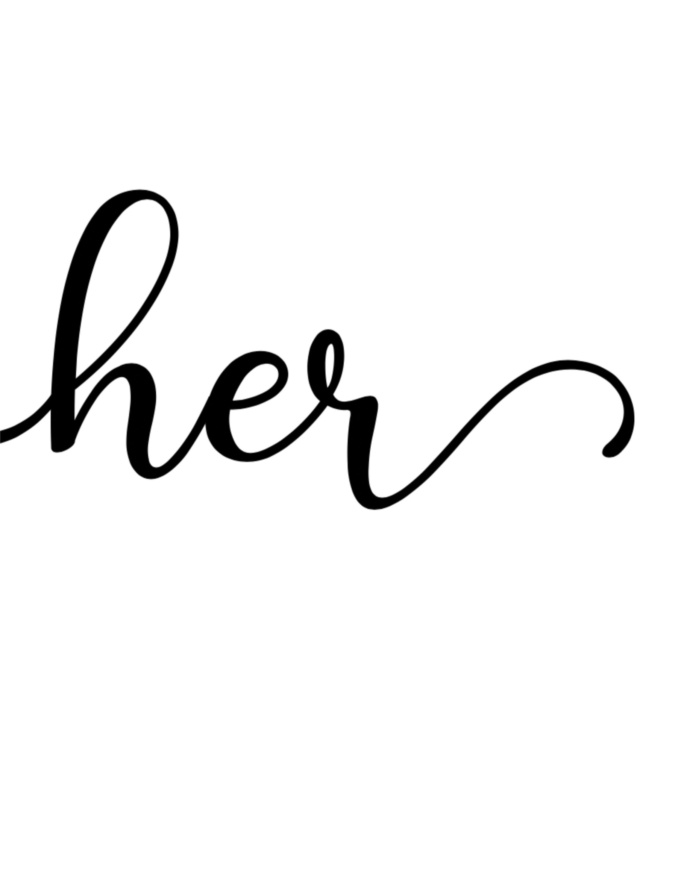 Set of 3 His and Her Bedroom Print Line Drawing Wall Art | Etsy