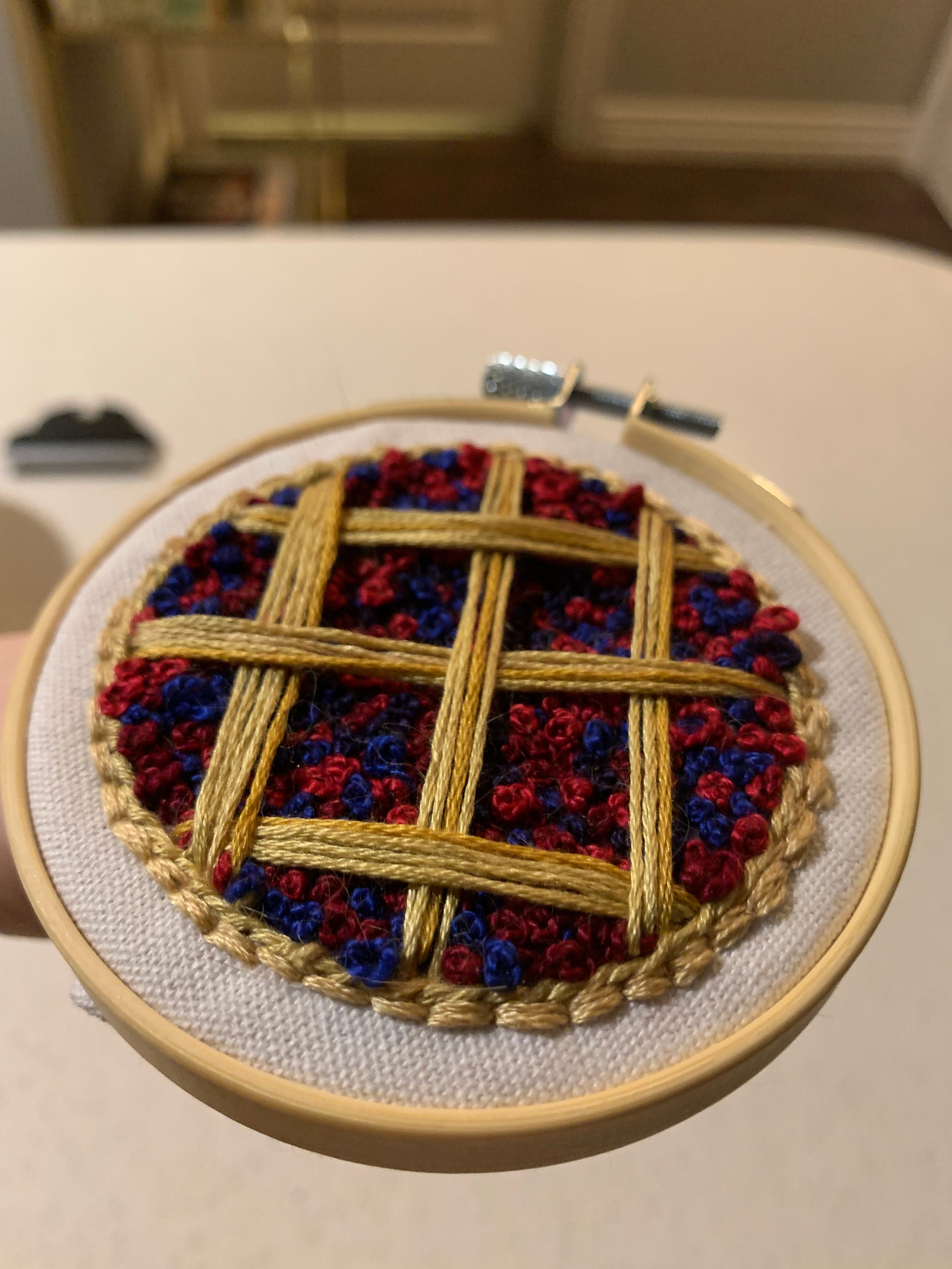 Berry Pie Embroidery - Etsy