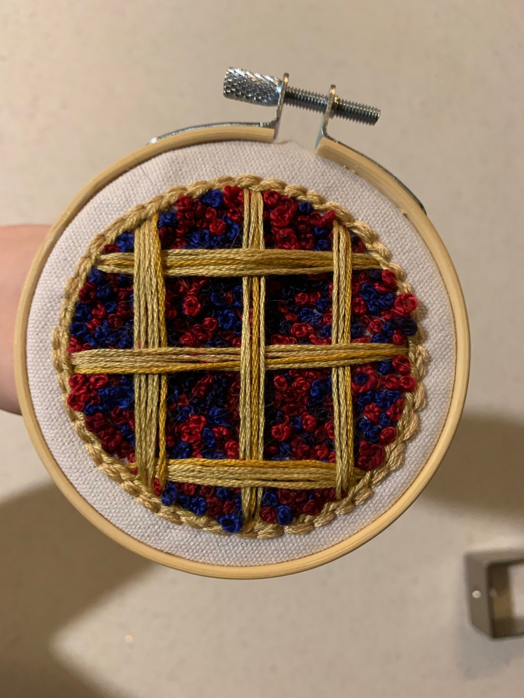 Berry Pie Embroidery - Etsy