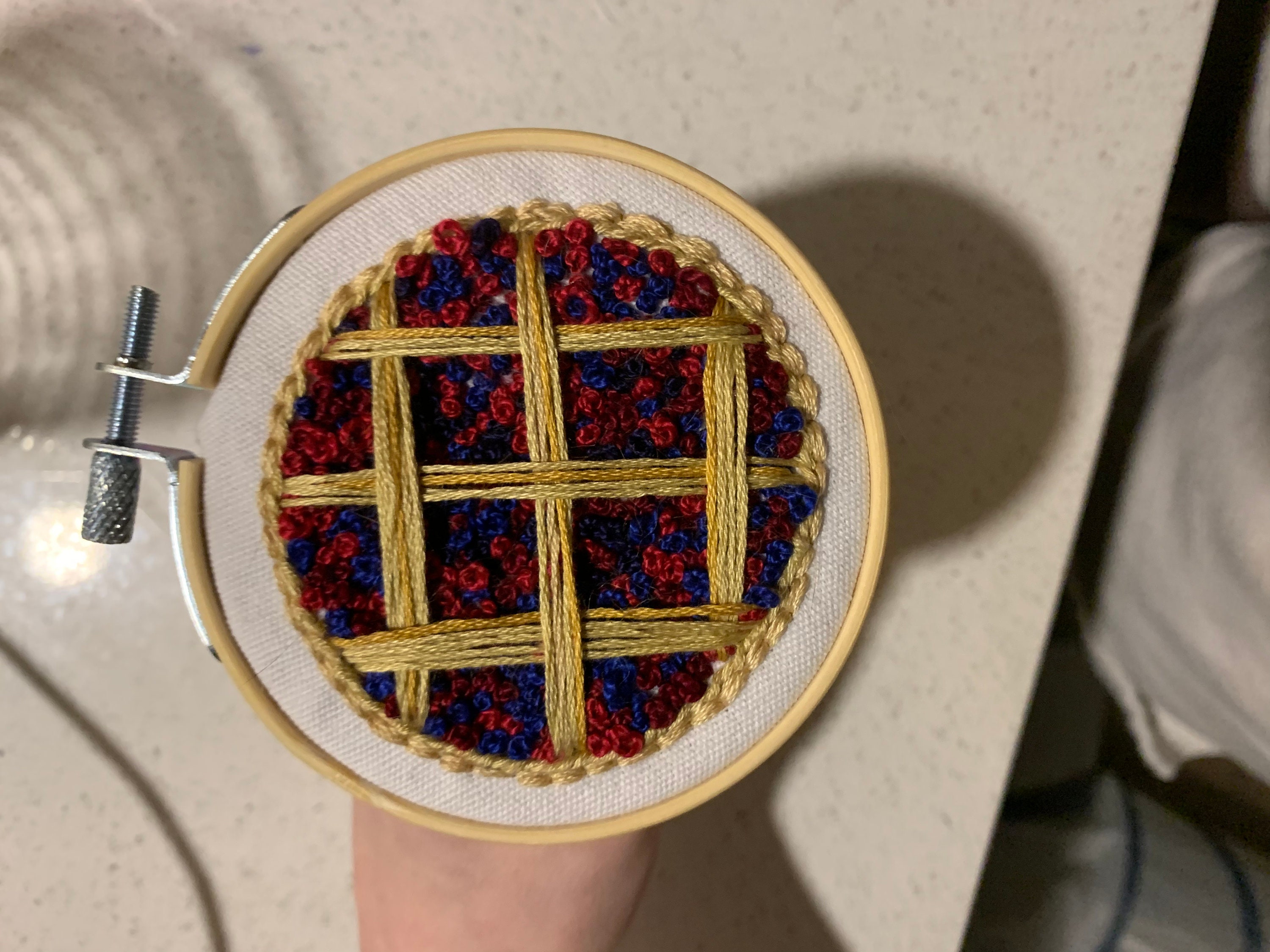Berry Pie Embroidery - Etsy