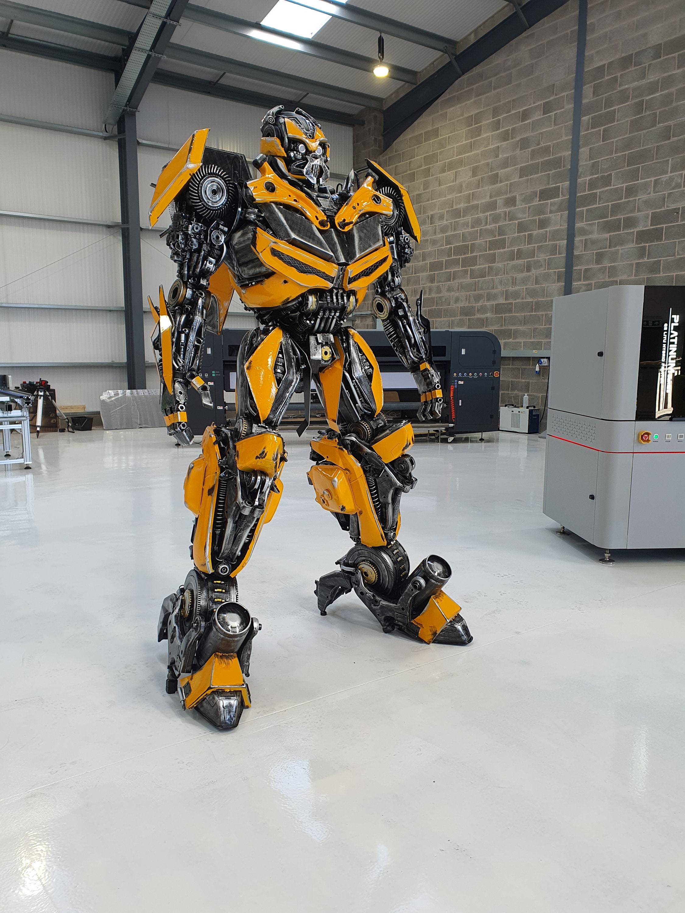 Bumblebee Gun Life Size Transformers Autobots Metal Art - Etsy