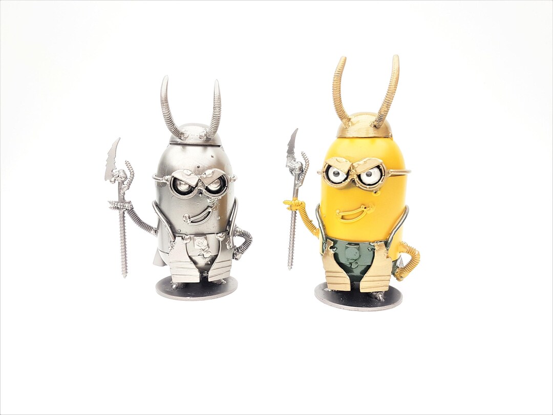 Inspired By: Minion LOKI From Despicable Me MAPMINSHLOKIP Metal Art ...