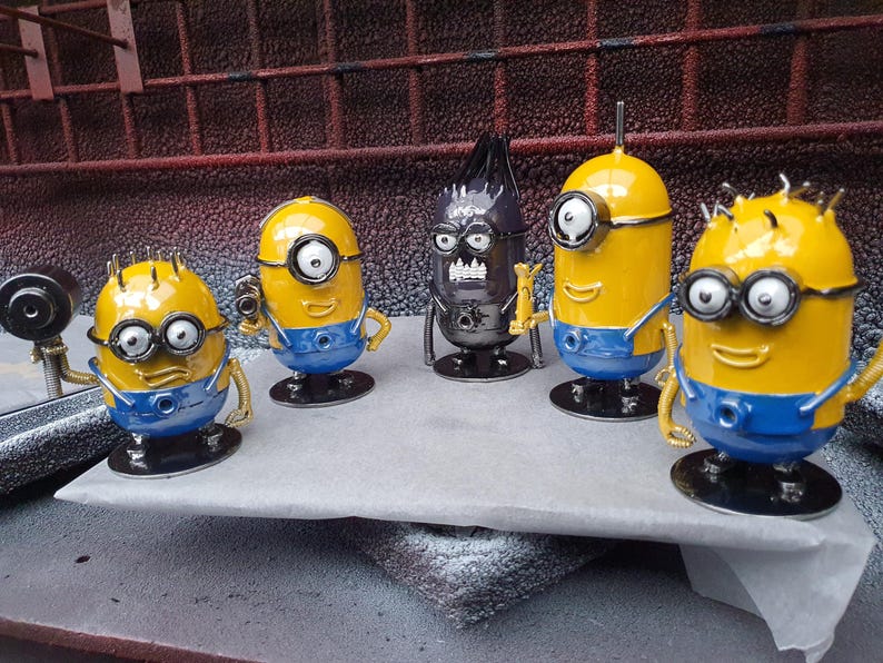Inspired By: MINIONS SET MAPMINSETP Metal Art Productions Handmade ...