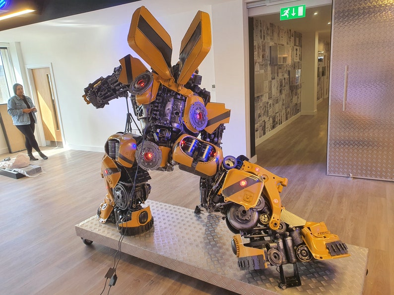 Bumblebee VW Crouching Life Size Transformers Autobots Metal - Etsy