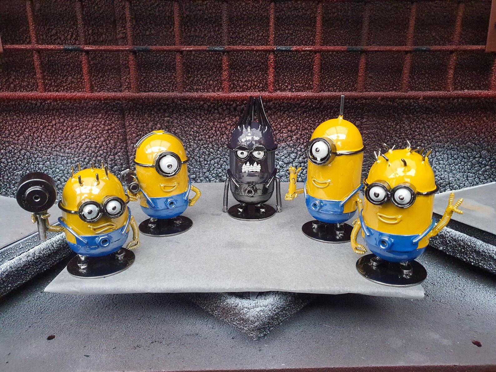 Inspired By: MINIONS SET MAPMINSETP Metal Art Productions Handmade ...