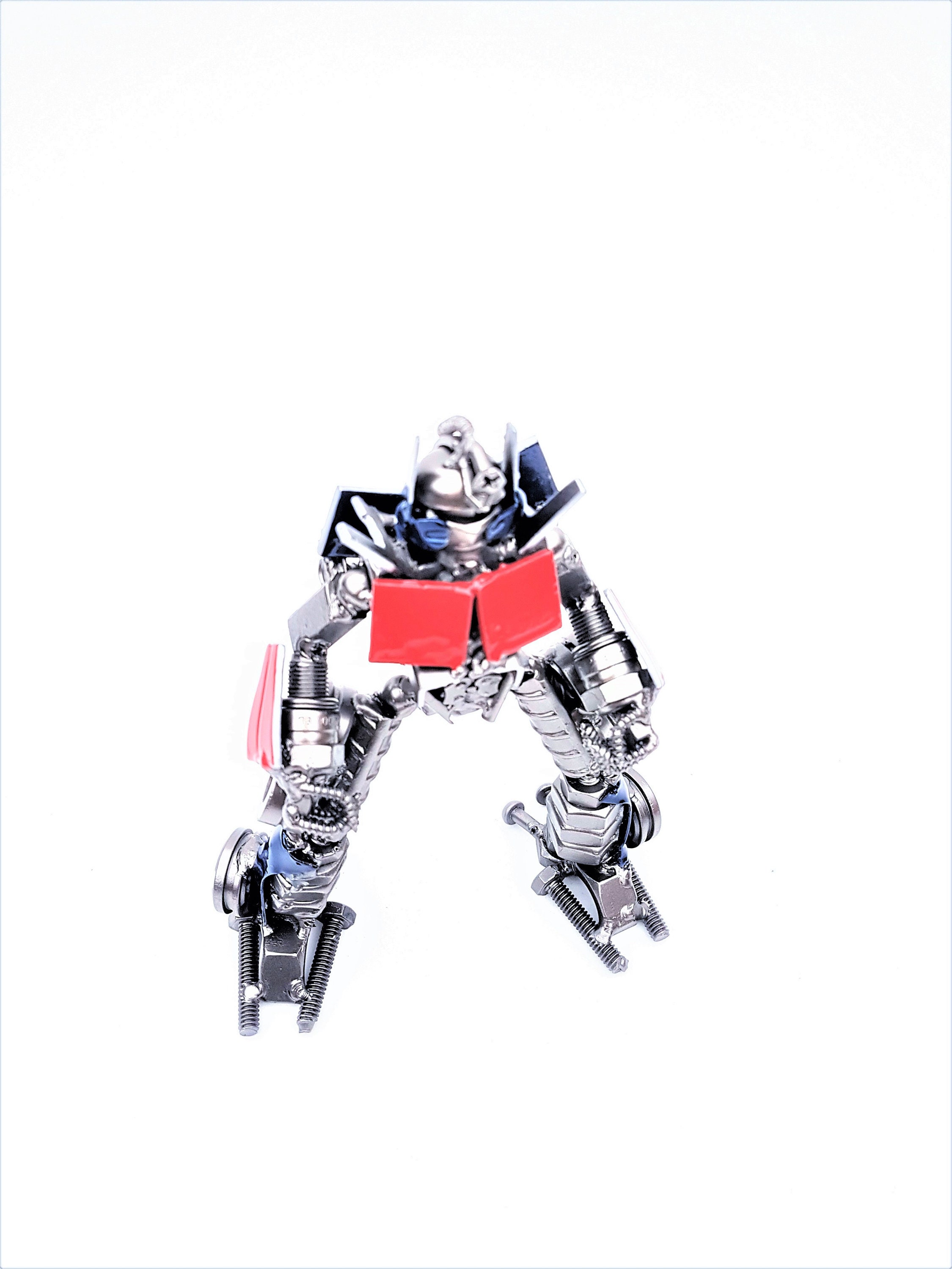 Optimus Prime Standing Painted Small Sci-fi Transformers - Etsy UK