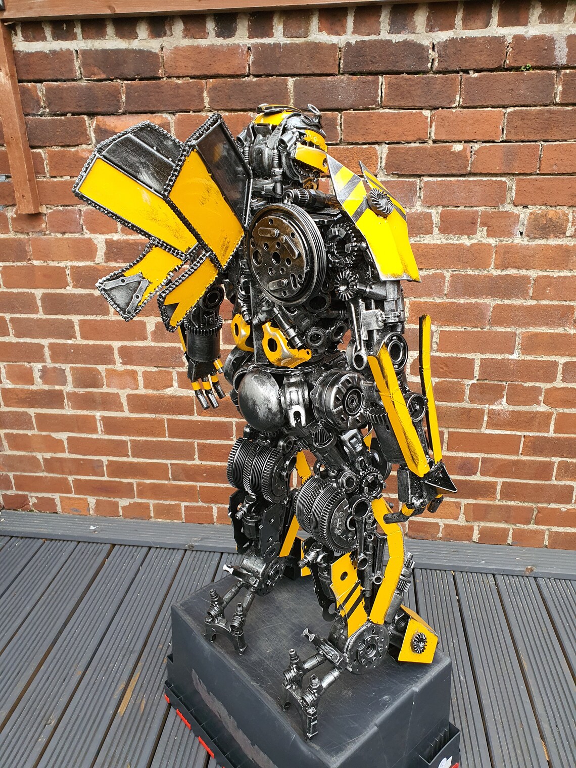 Transformers Bumblebee 120cm Sci-fi Handmade Recycled Metal - Etsy