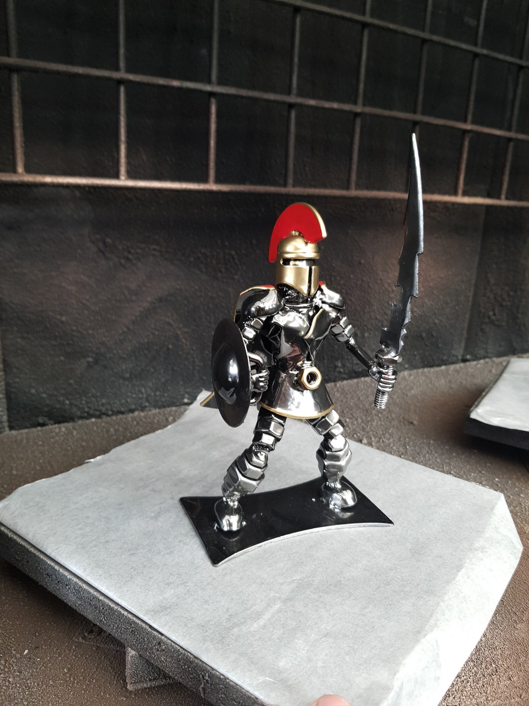 Inspired By: Spartan MAPSWSWUP Metal Art Productions Handmade Metal ...