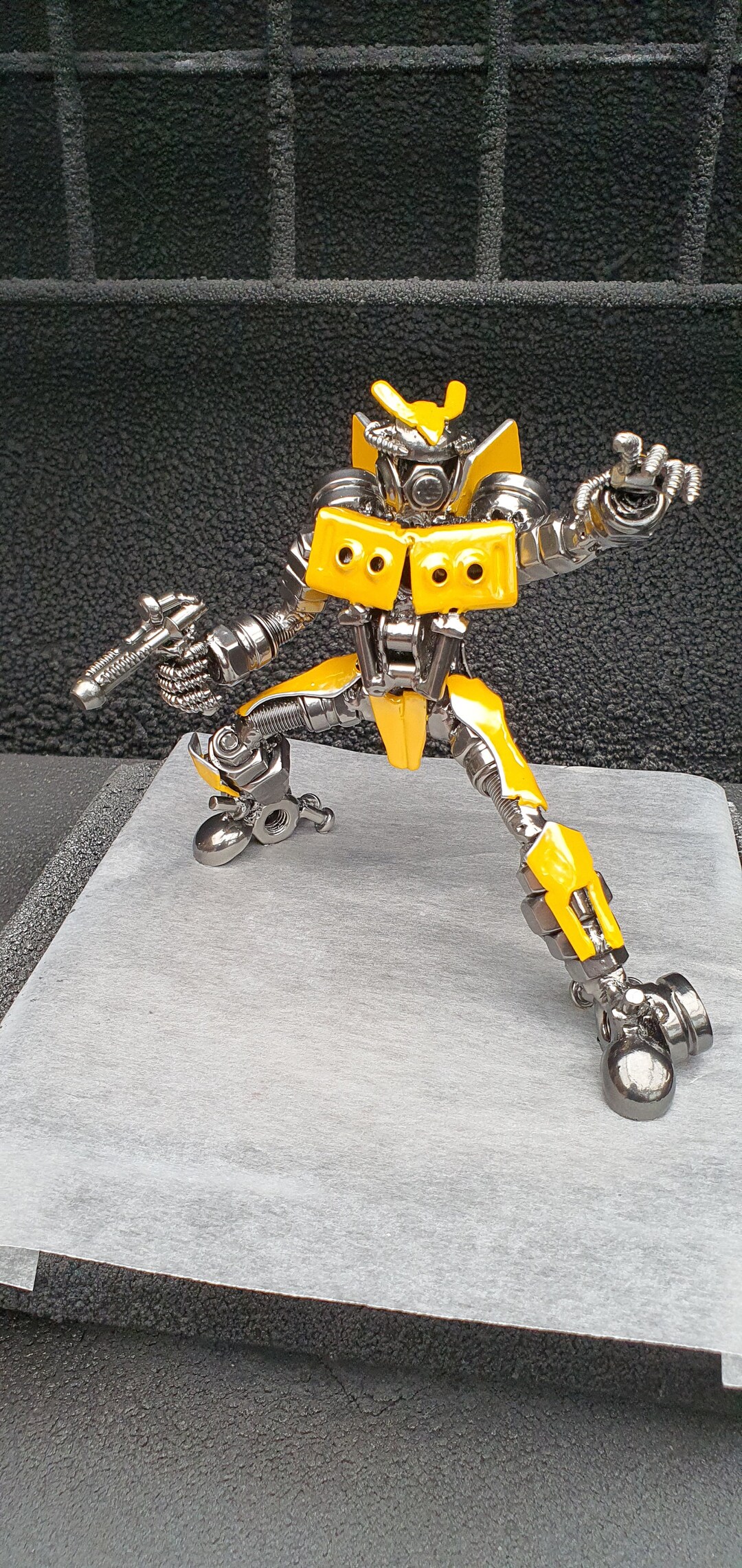 Inspired By: Bumblebee From Transformers MAPBB20AP Metal Art ...
