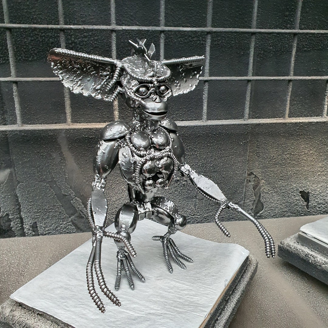 Gremlin Big Sci-fi Handmade Metal Art Productions - Etsy