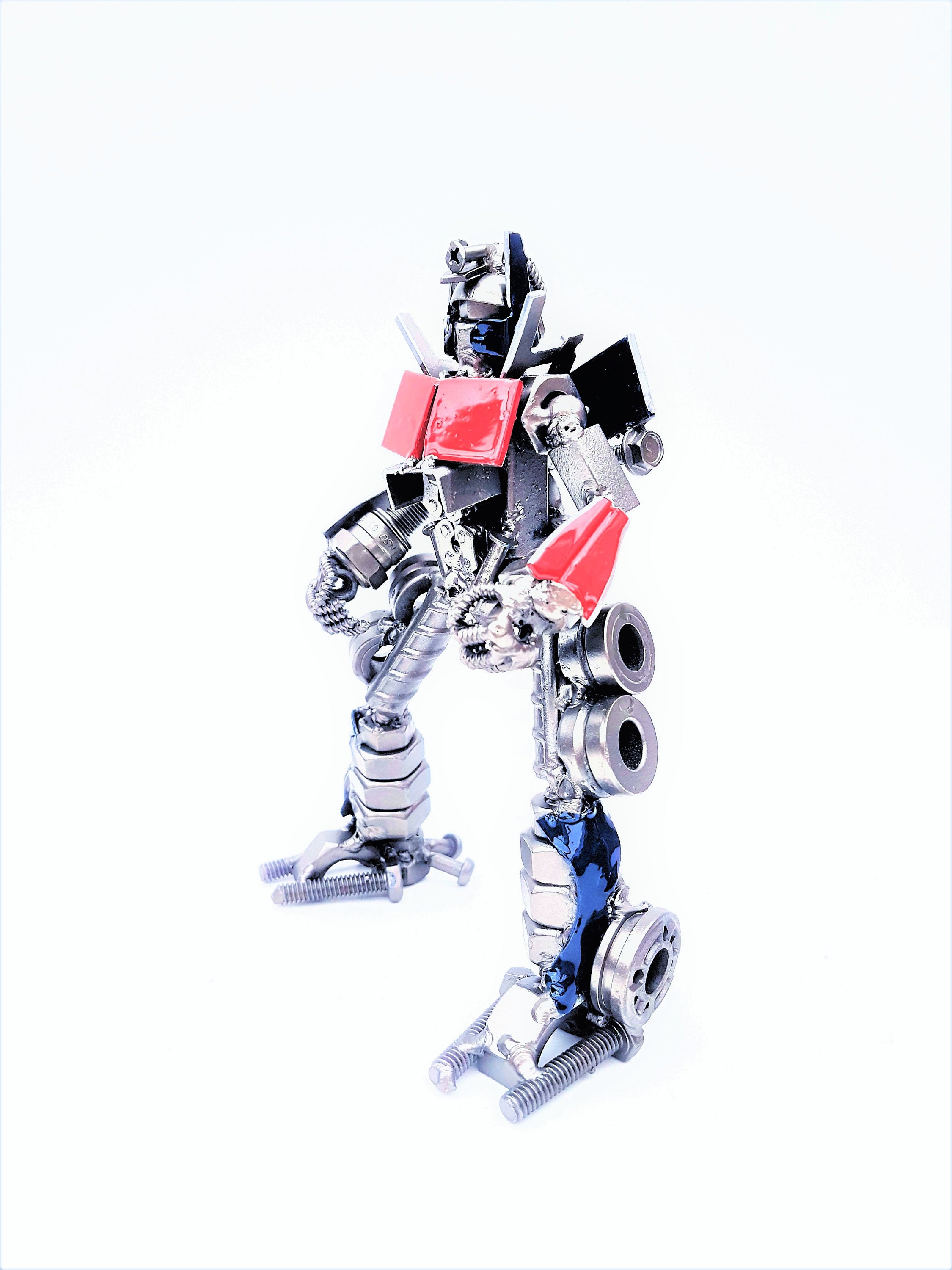 Optimus Prime Standing Painted Small Sci-fi Transformers - Etsy UK