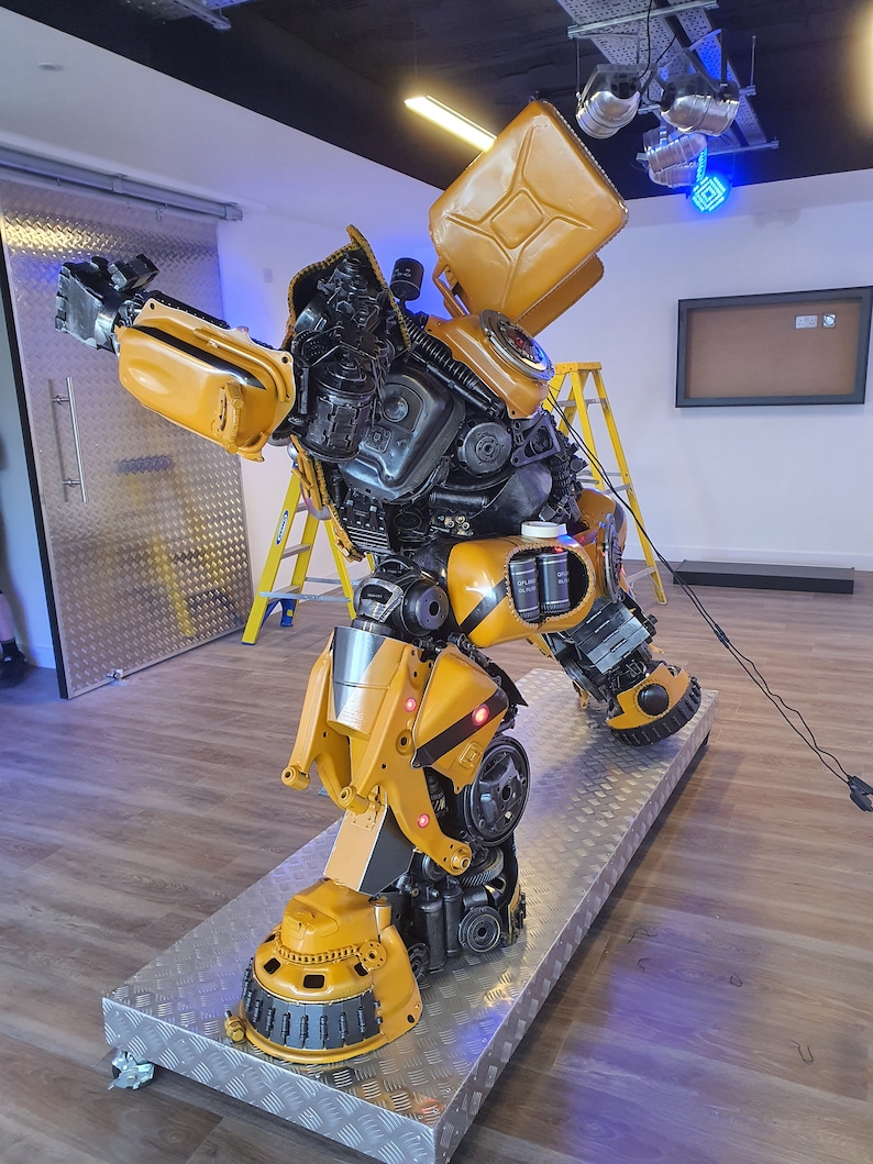 Bumblebee VW Crouching Life Size Transformers Autobots Metal - Etsy
