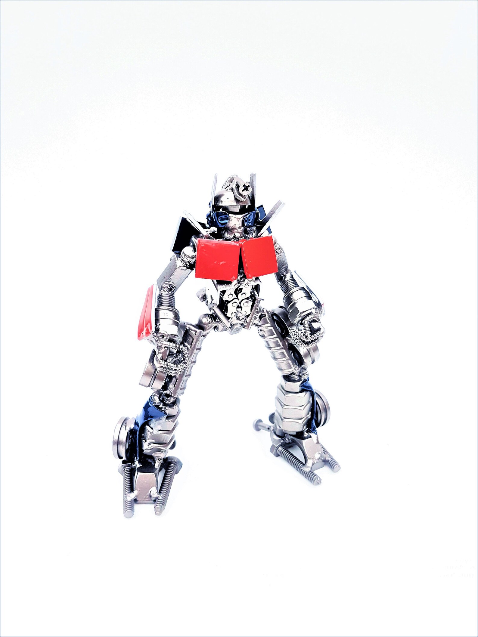 Optimus Prime Standing Painted Small Sci-fi Transformers - Etsy UK