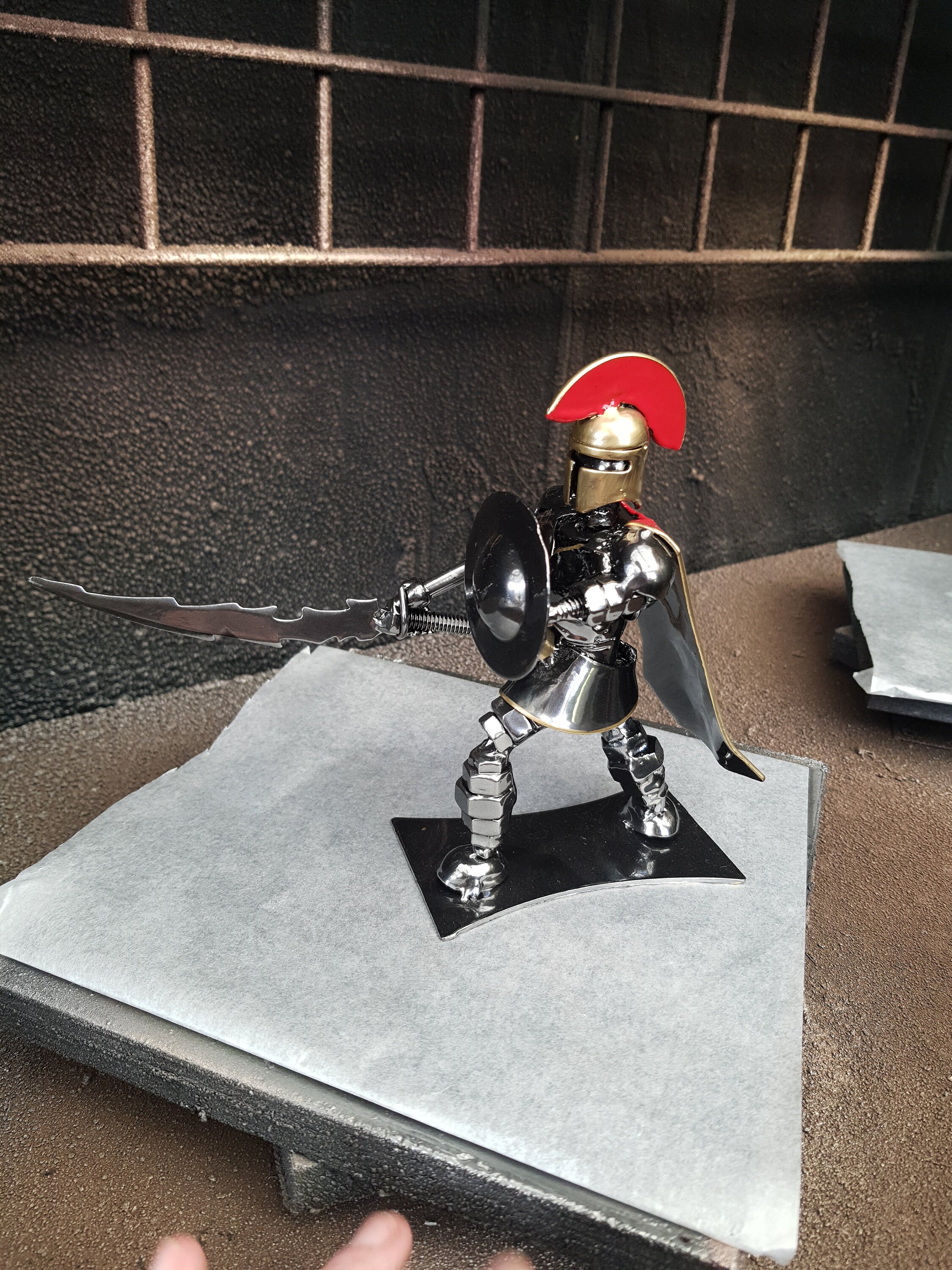 Inspired By: Spartan MAPSWSWFP Metal Art Productions Handmade Metal ...