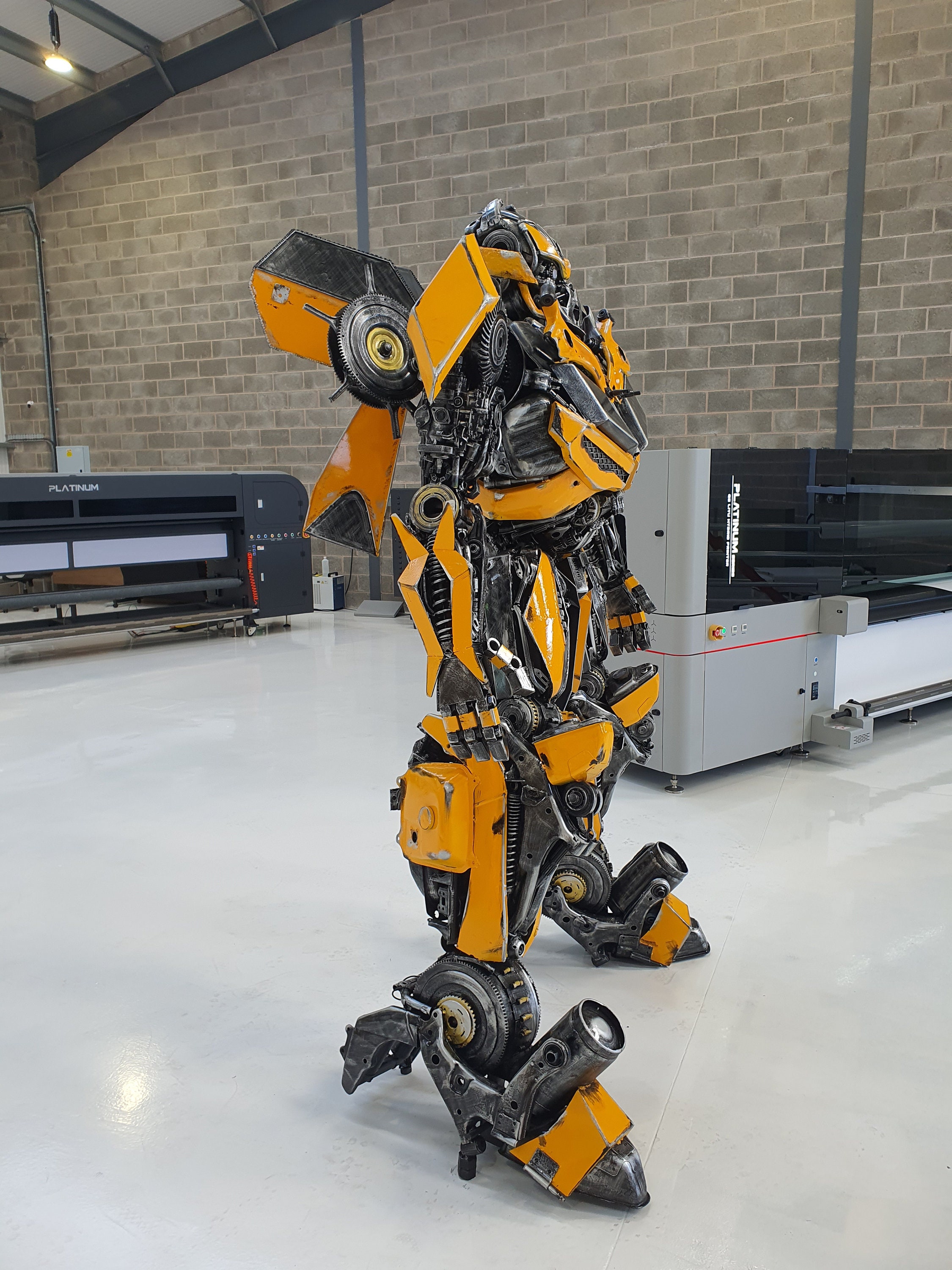 Bumblebee Gun Life Size Transformers Autobots Metal Art - Etsy