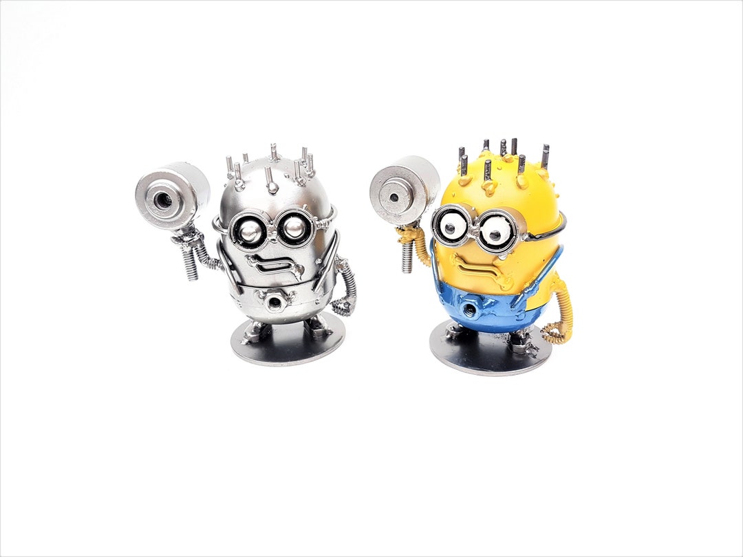 Minion Bob - Hammer Handmade Recycled Metal Art Productions Scultpures ...