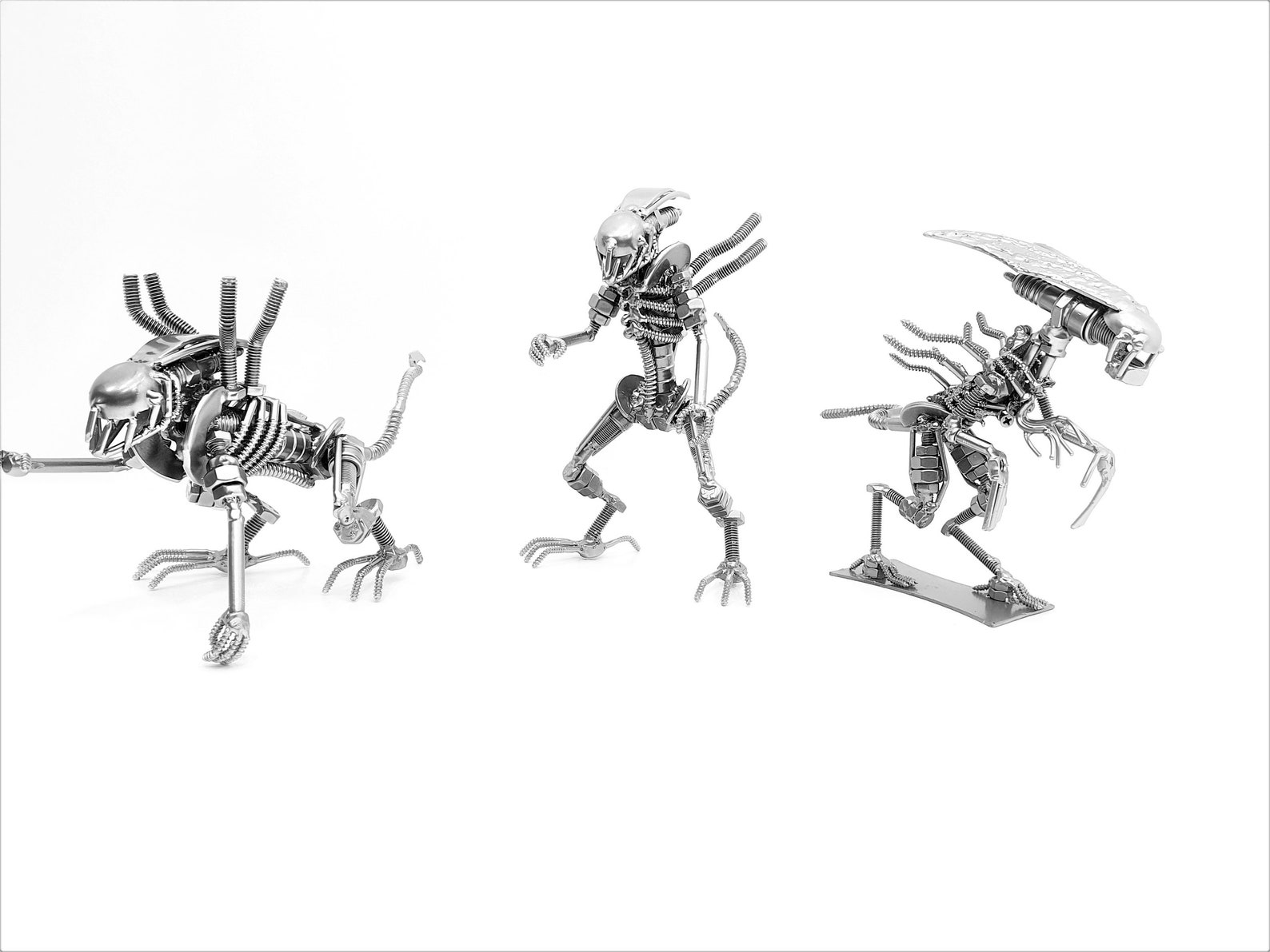 Alien 20cm 3 Types to Choose From Metal - Etsy UK