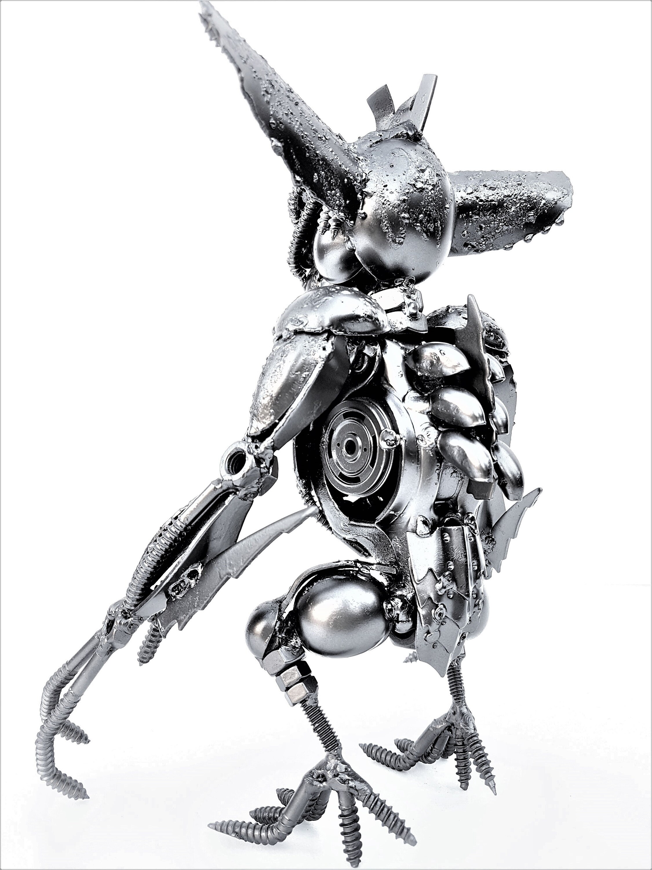 Gremlin Big Sci-Fi Handmade Metal Art Productions Recycled | Etsy