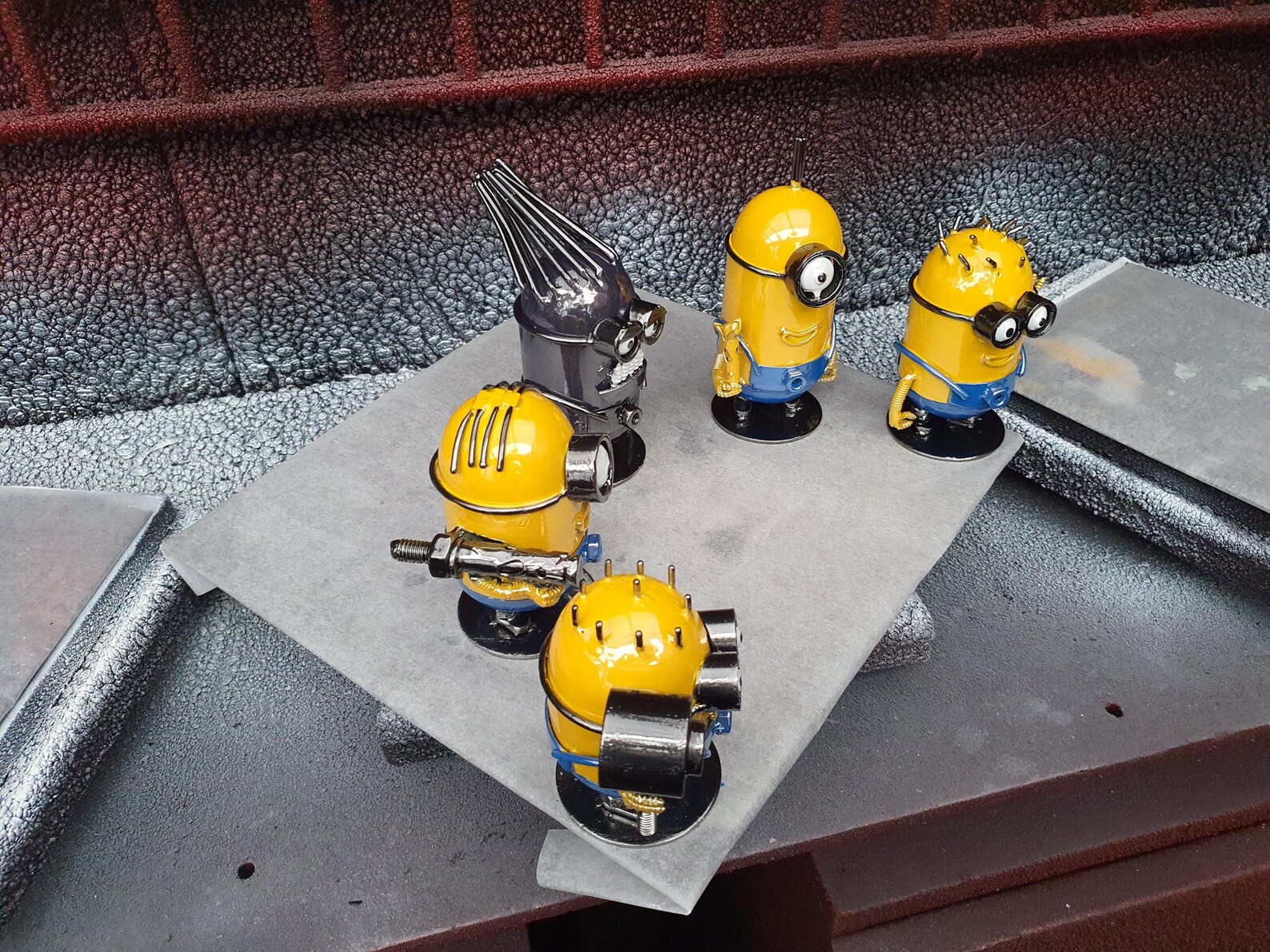 Inspired By: MINIONS SET MAPMINSETP Metal Art Productions Handmade ...