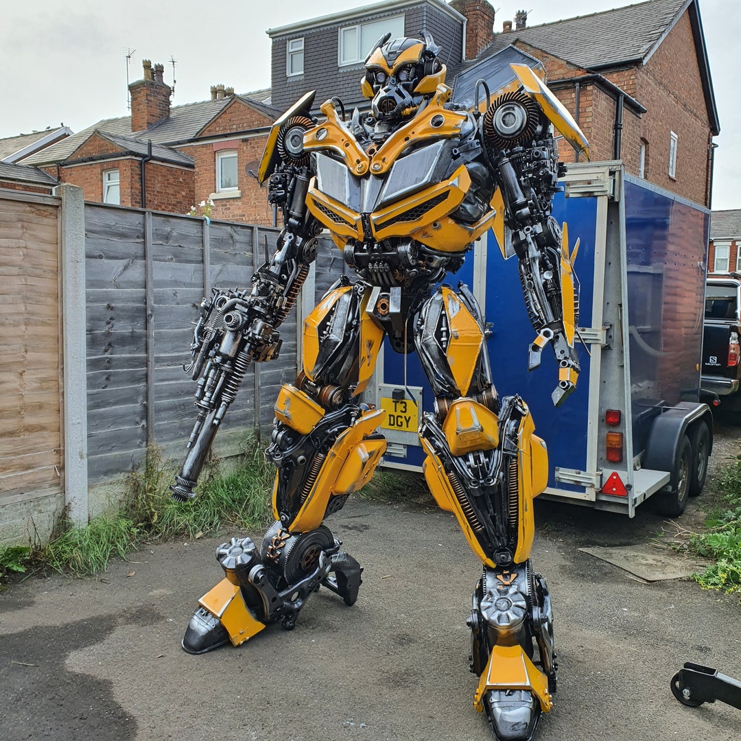 Inspired By: BUMBLEBEE From Transformers READY to Ship Asap.metal Art ...