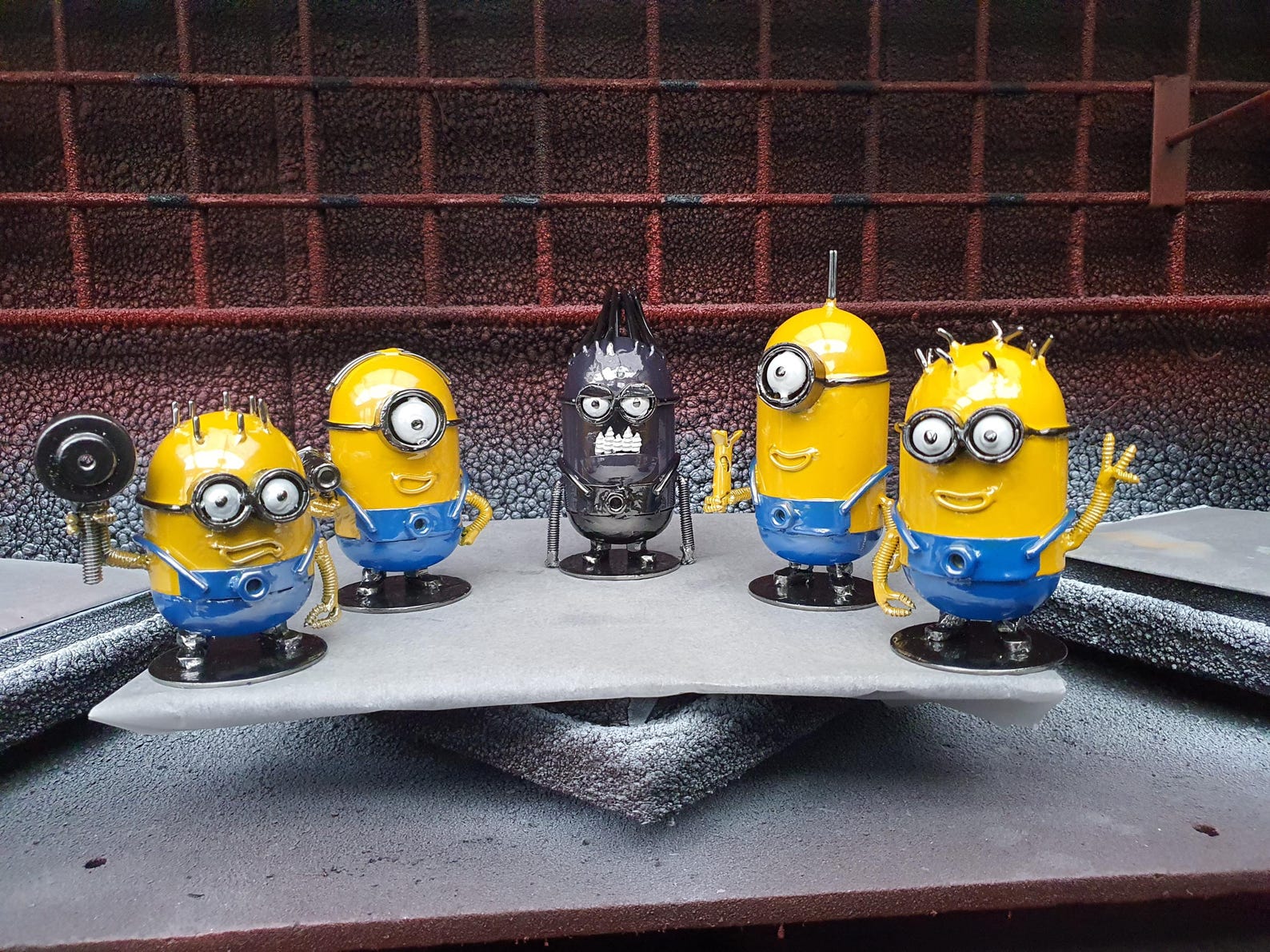 Inspired By: MINIONS SET MAPMINSETP Metal Art Productions Handmade ...