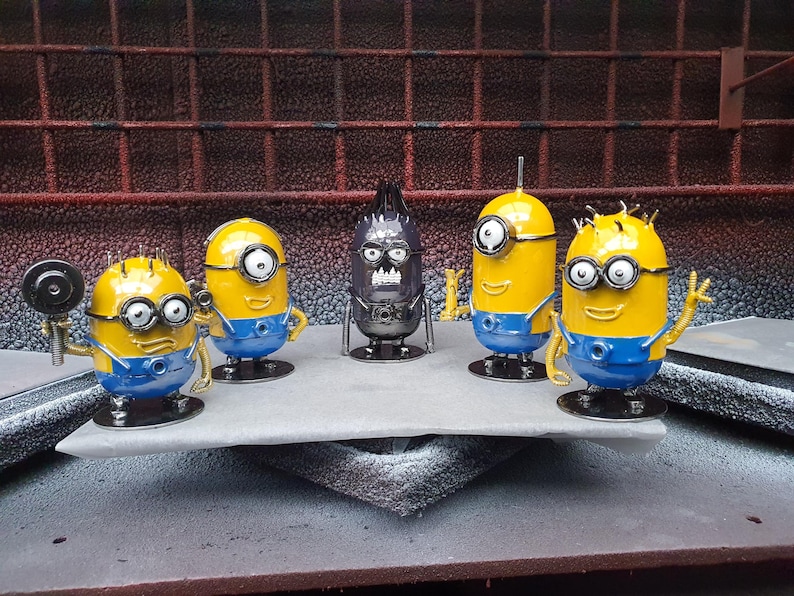 Inspired By: MINIONS SET MAPMINSETP Metal Art Productions Handmade ...