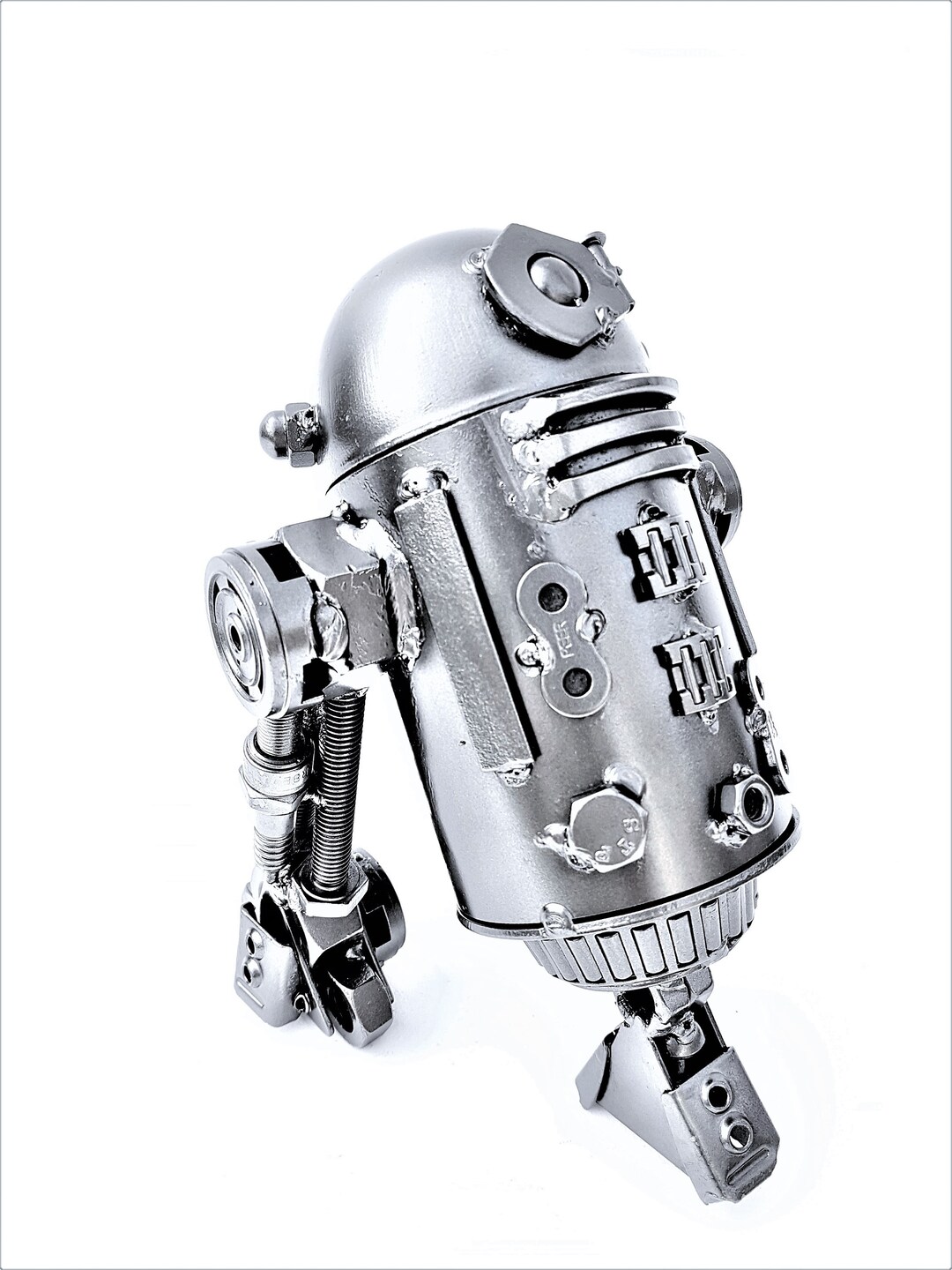 R2D2 Big Silver Handmade Recycled Star Wars Metal Art - Etsy