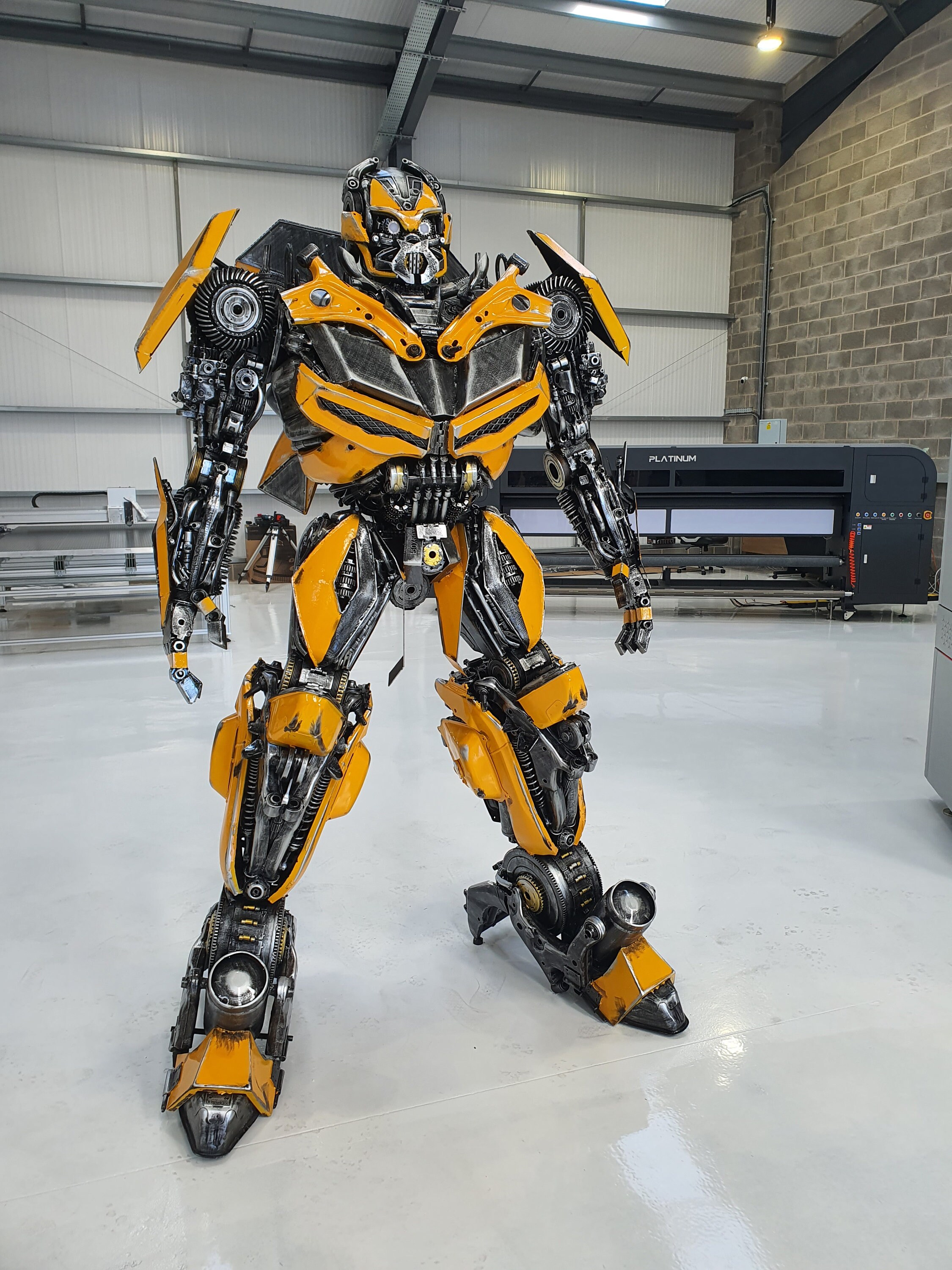 Bumblebee Gun Life Size Transformers Autobots Metal Art - Etsy