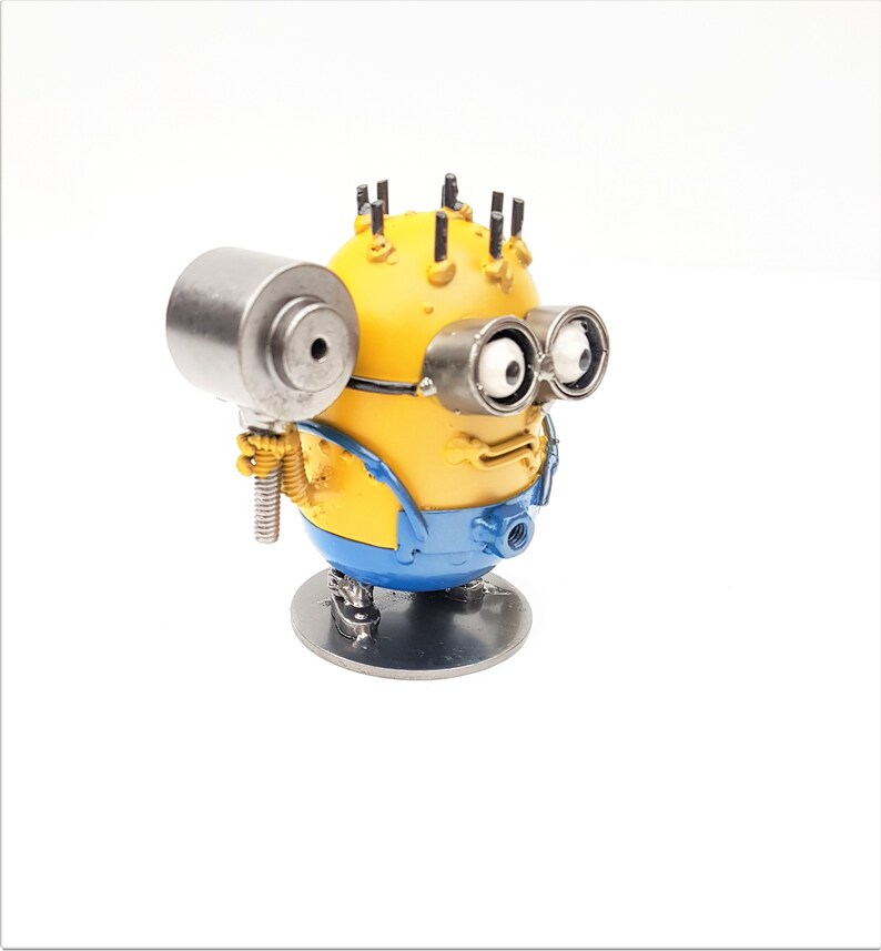 Minion Bob Hammer Handmade Recycled Metal Art Productions | Etsy