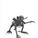 Alien 40cm Creeping Black Edged Handmade Recycled Metal Art Productions ...