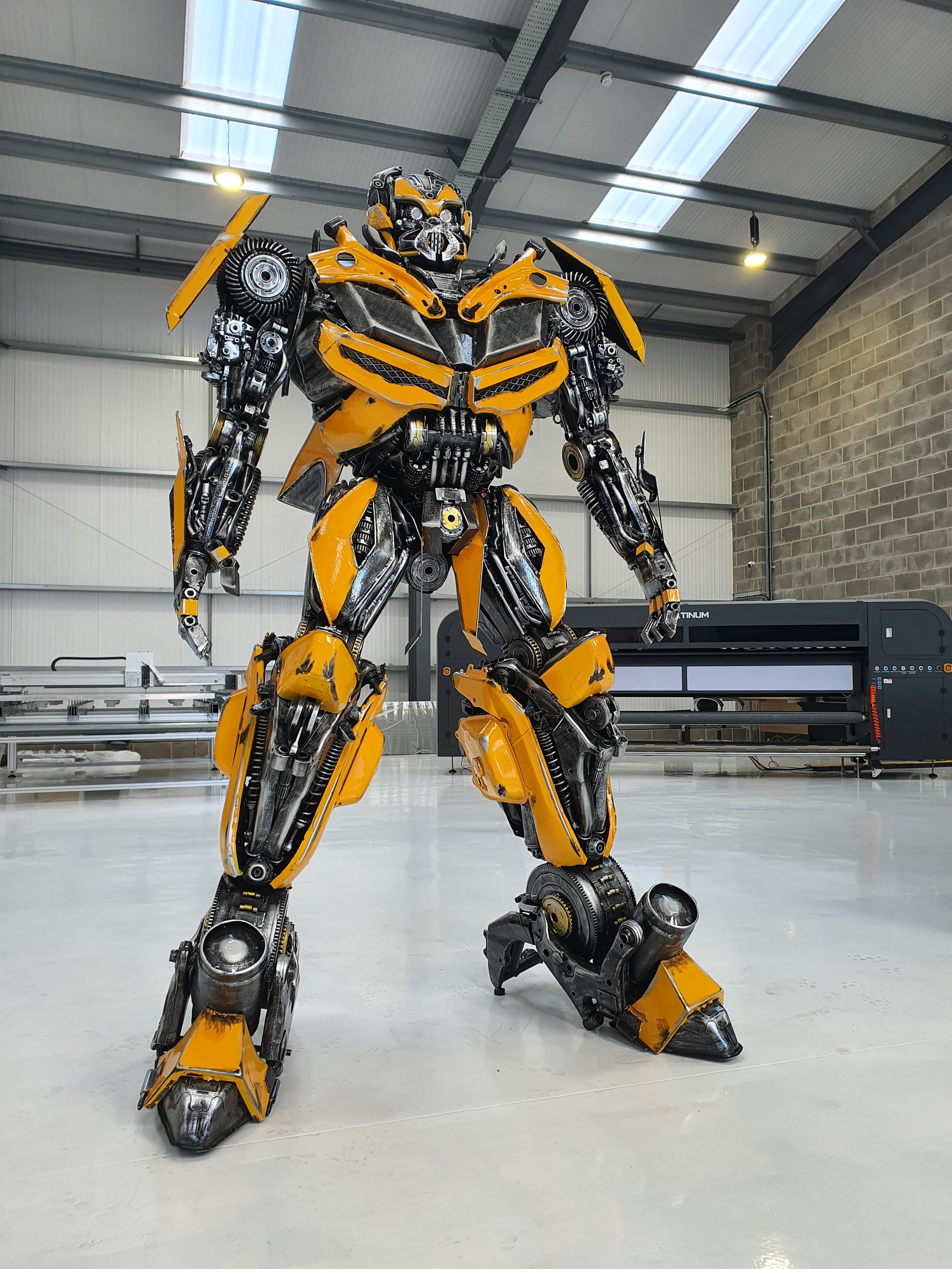 Bumblebee Gun Life Size Transformers Autobots Metal Art - Etsy
