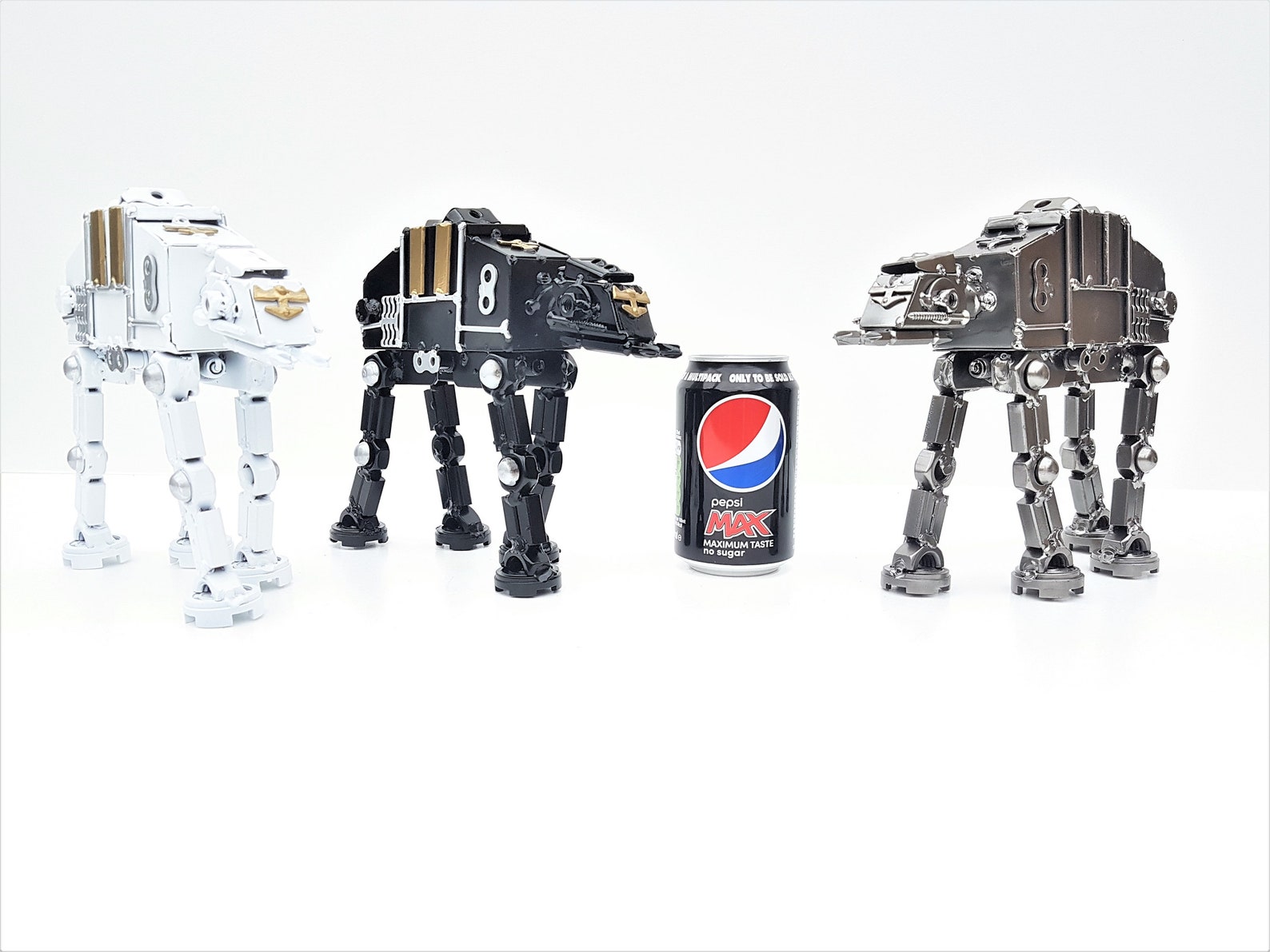 At-ats Star Wars 3 Colours to Choose From Metal Art - Etsy