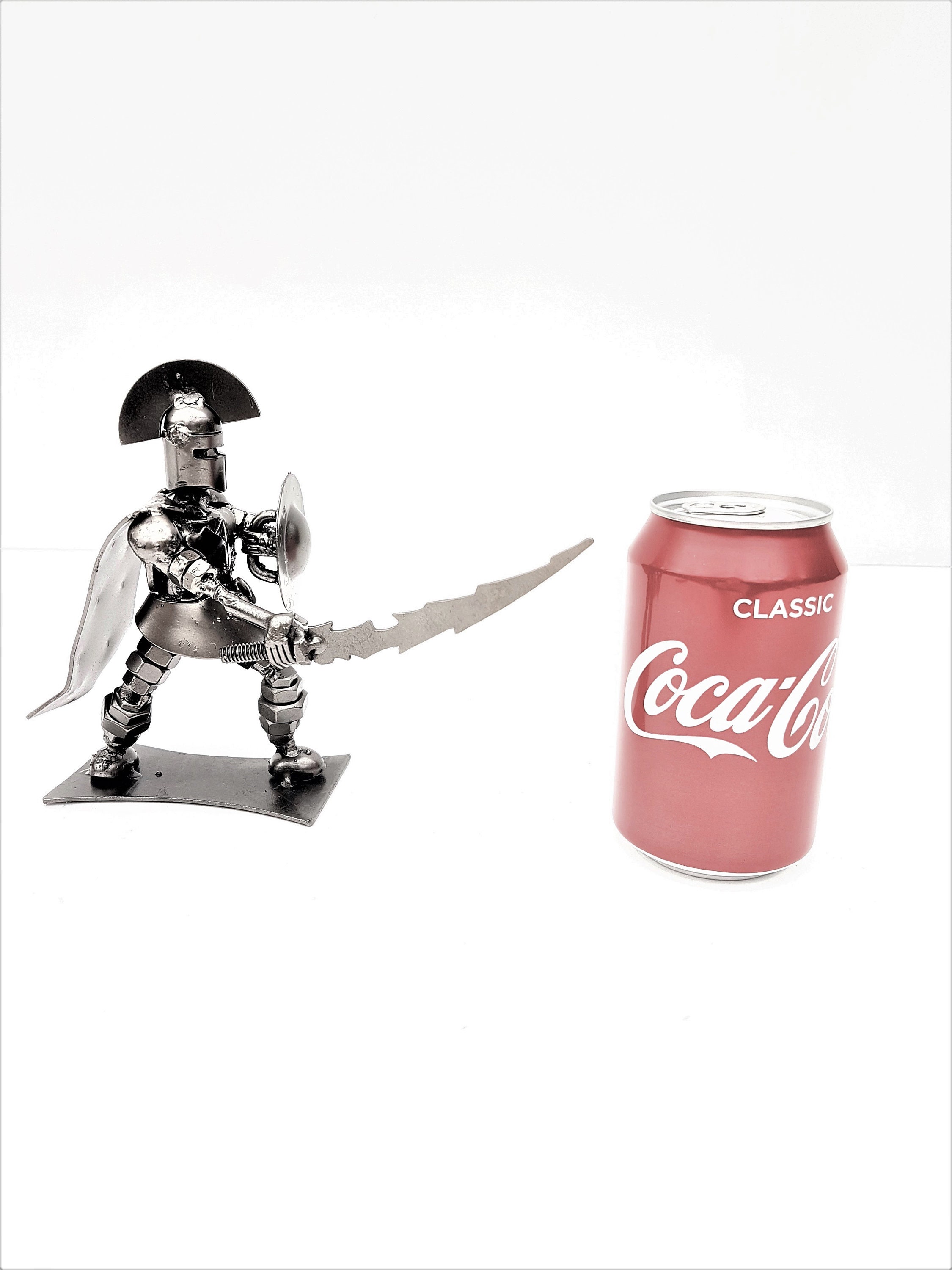 Spartan Sword Swing Handmade Metal Recycled Sculpture Metal | Etsy