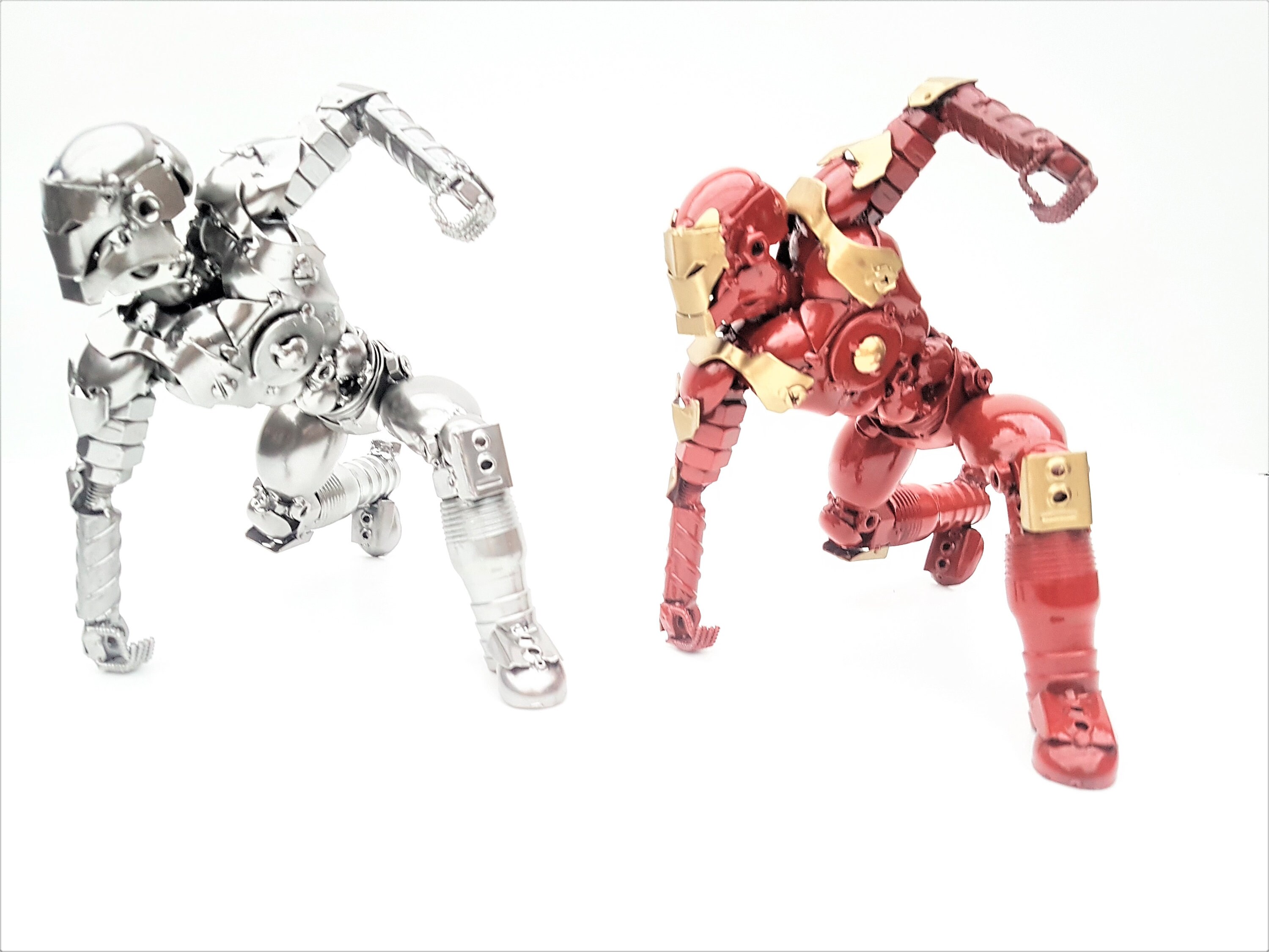Iron Man 2 Colours to Choose From 30cm Crouching Marvel - Etsy UK