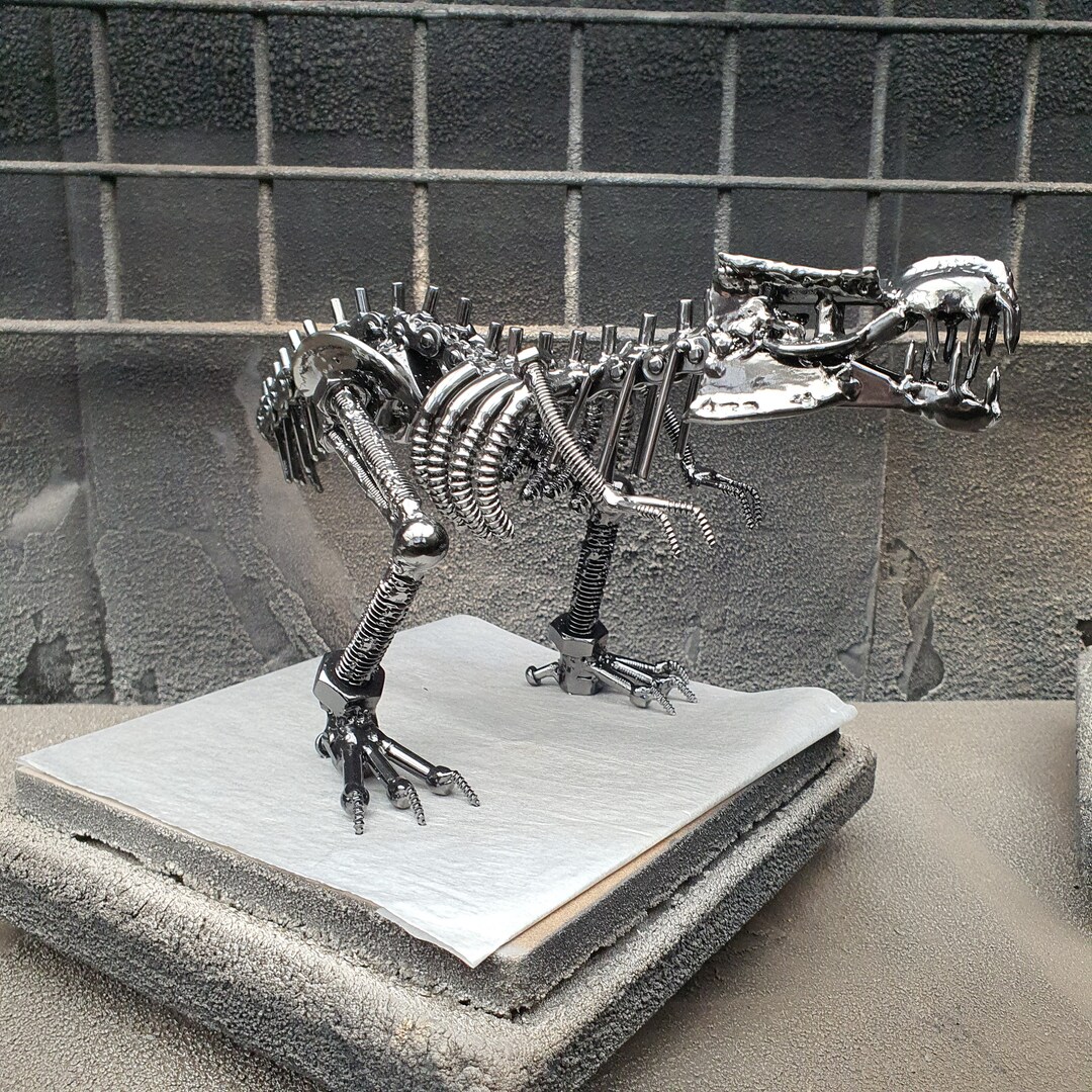 T-rex Dinosaur MAPDINOTREX1 Metal Art Productions Handmade Metal ...
