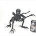 Alien 40cm Creeping Black Edged Handmade Recycled Metal Art Productions ...